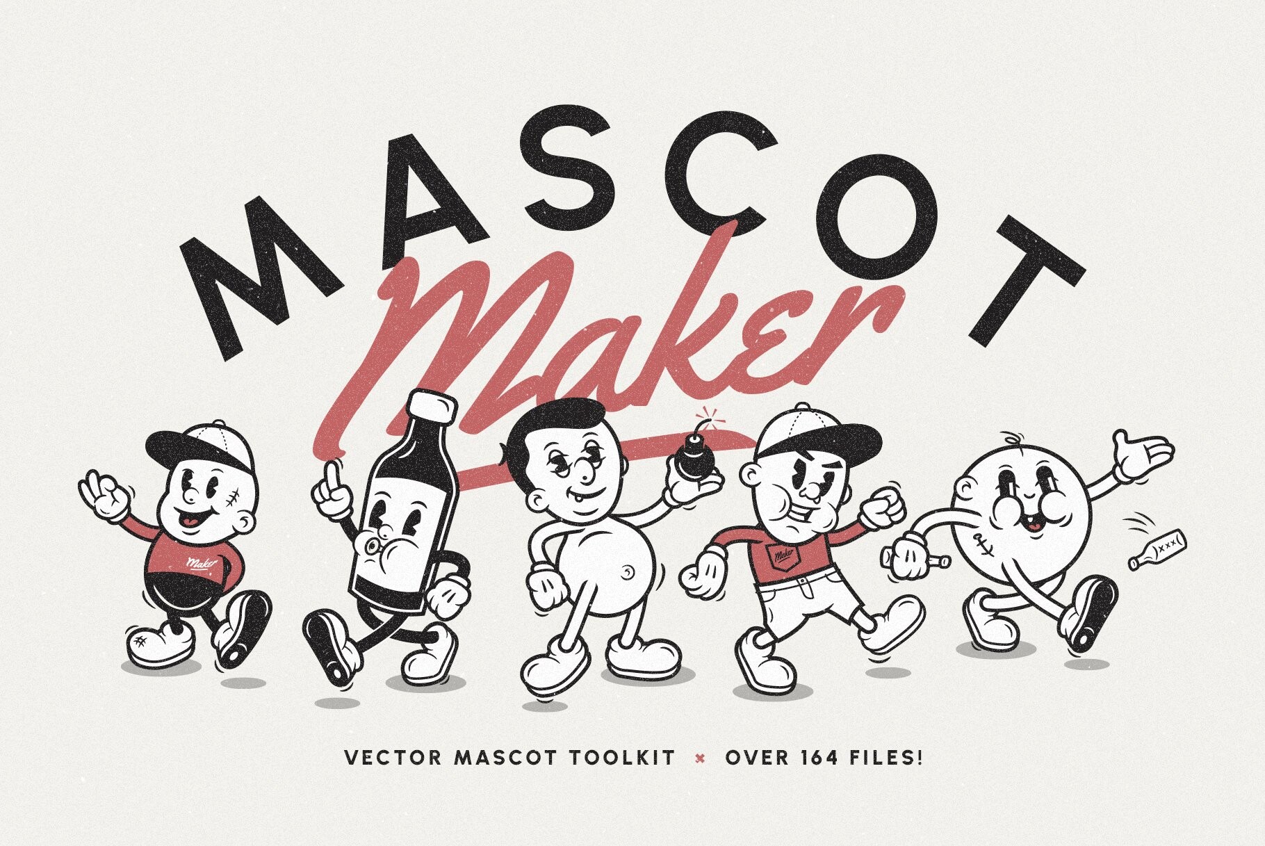 ArtStation - Mascot Maker: Vector Mega Bundle