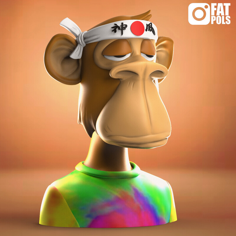 ArtStation - Bored Ape Yacht Club - BAYC NFT #7