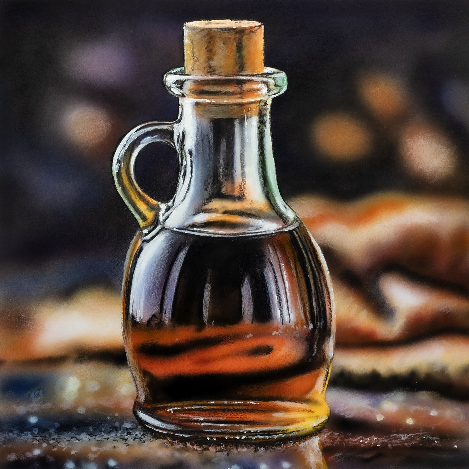 ArtStation - Syrup - acrylic on paper