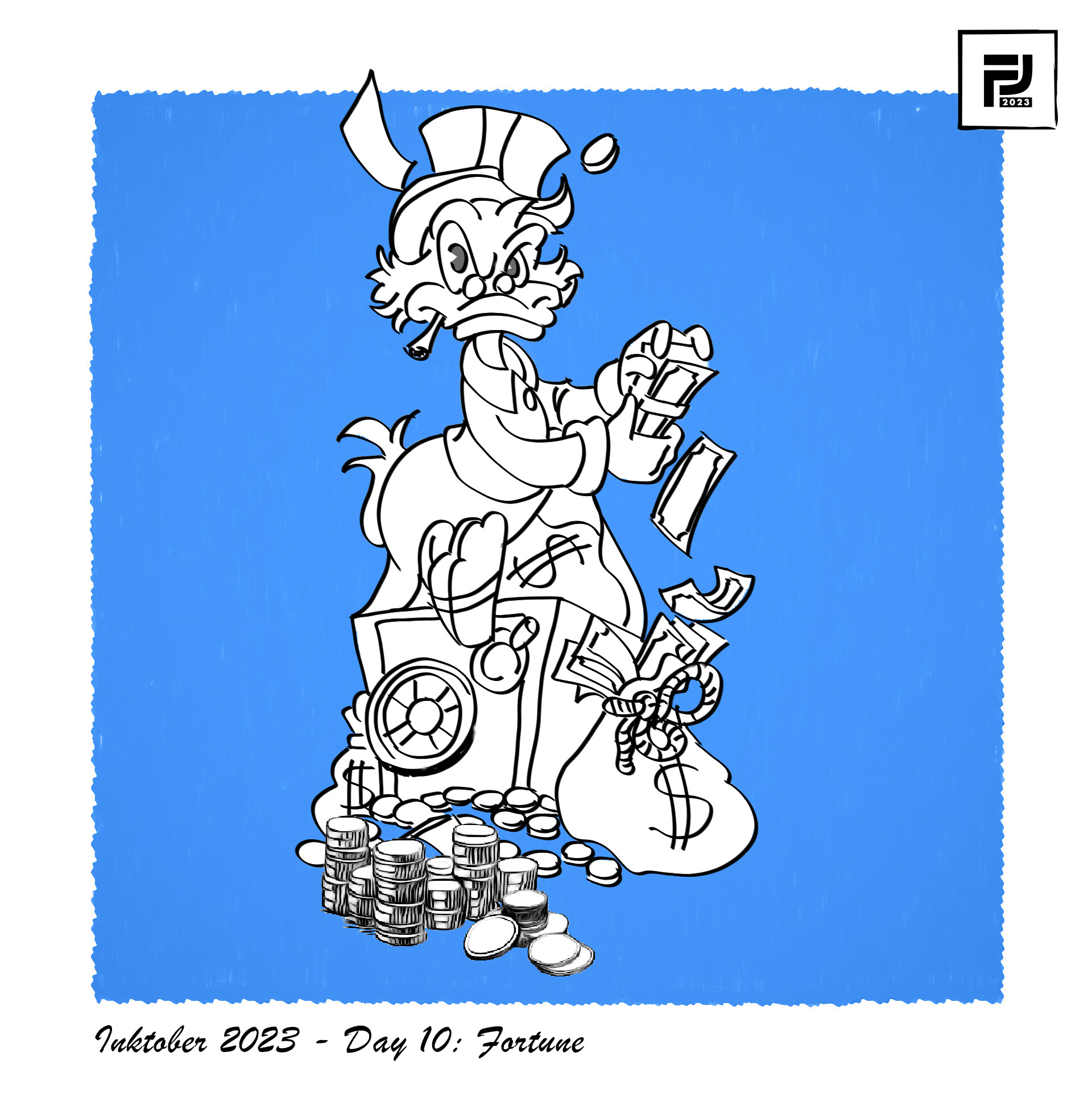 Fernando @ dantefilms - InkTober 2023 video