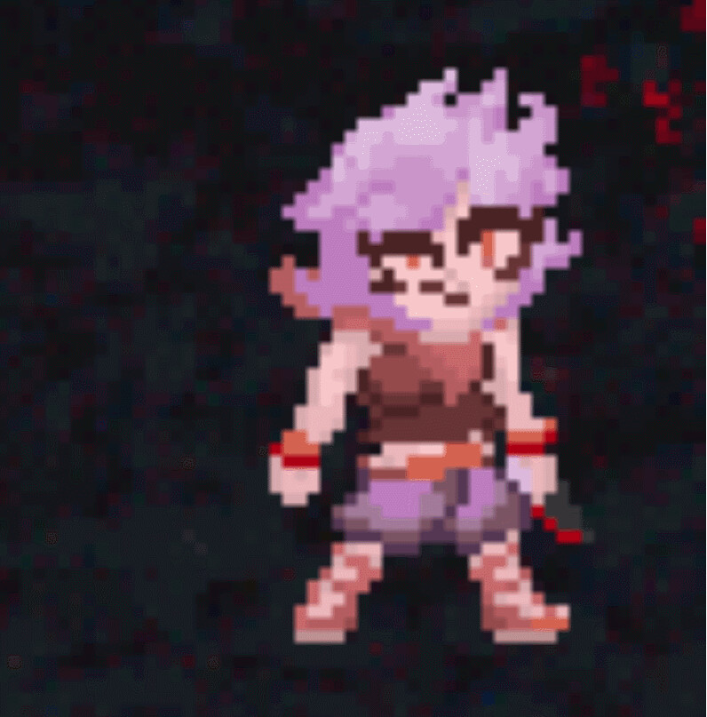 ArtStation - GIF: Ryvell mental break down animation