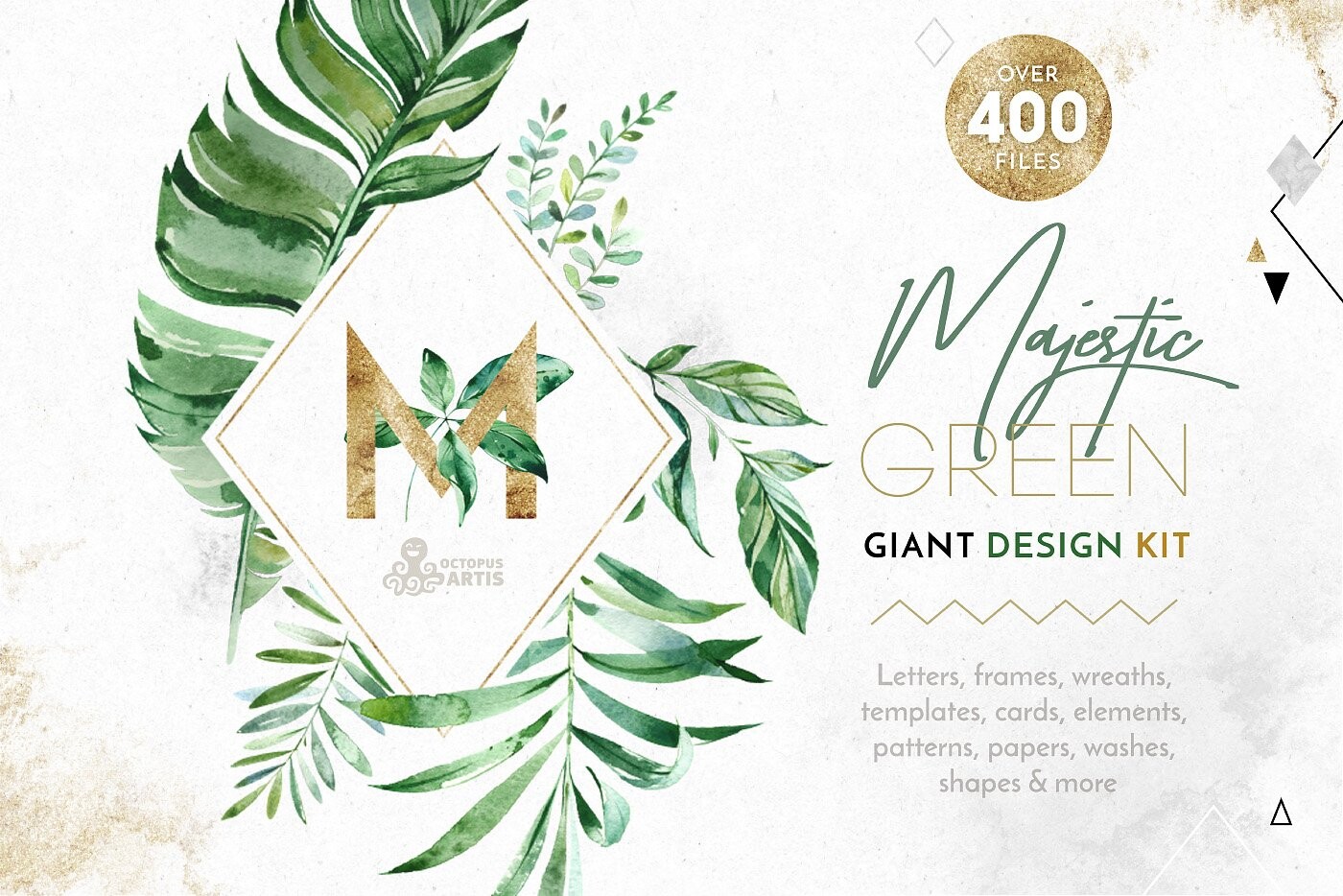 ArtStation - Majestic Green. Giant Design Kit.