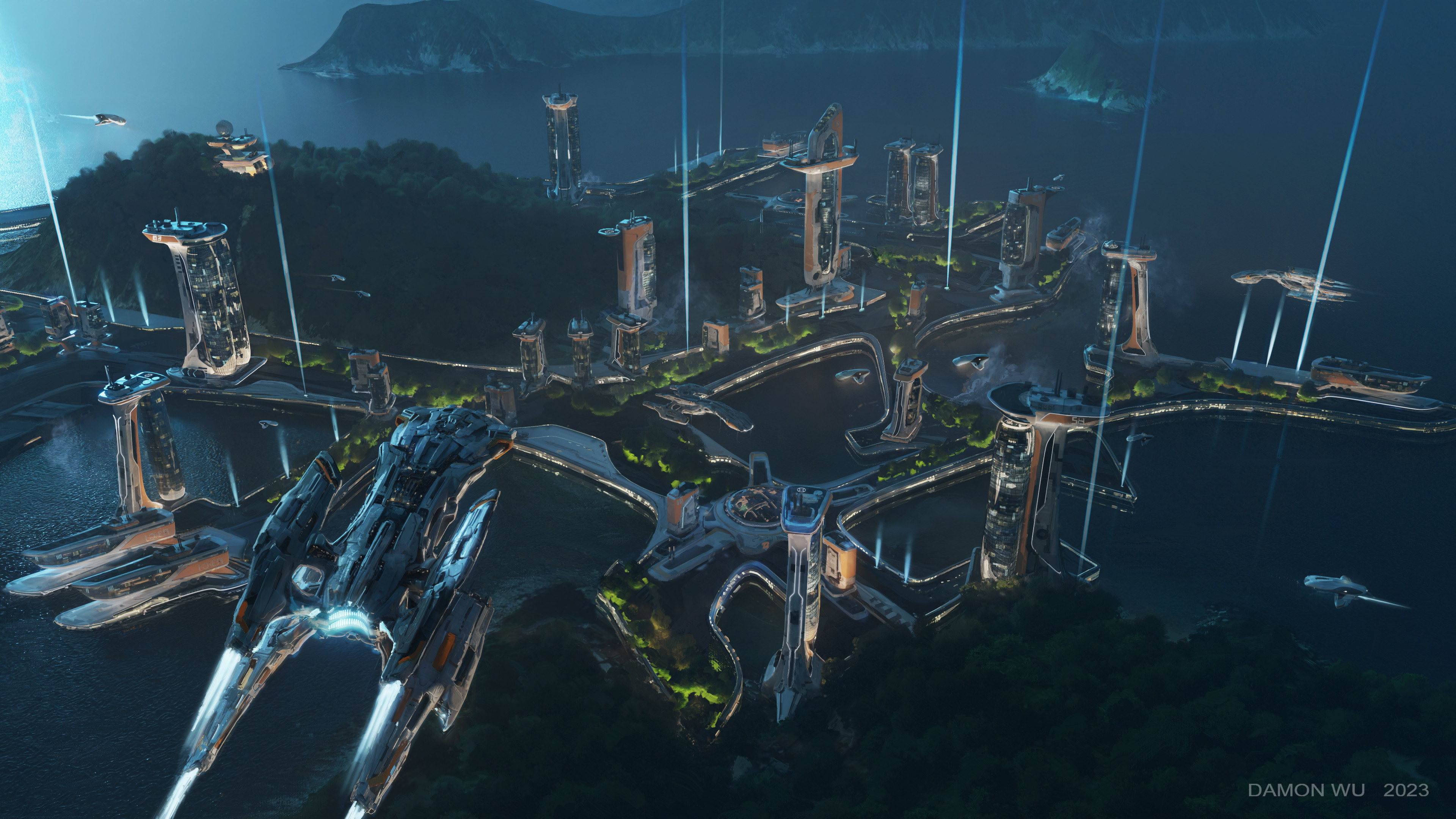 Damon Wu - The Beacon City