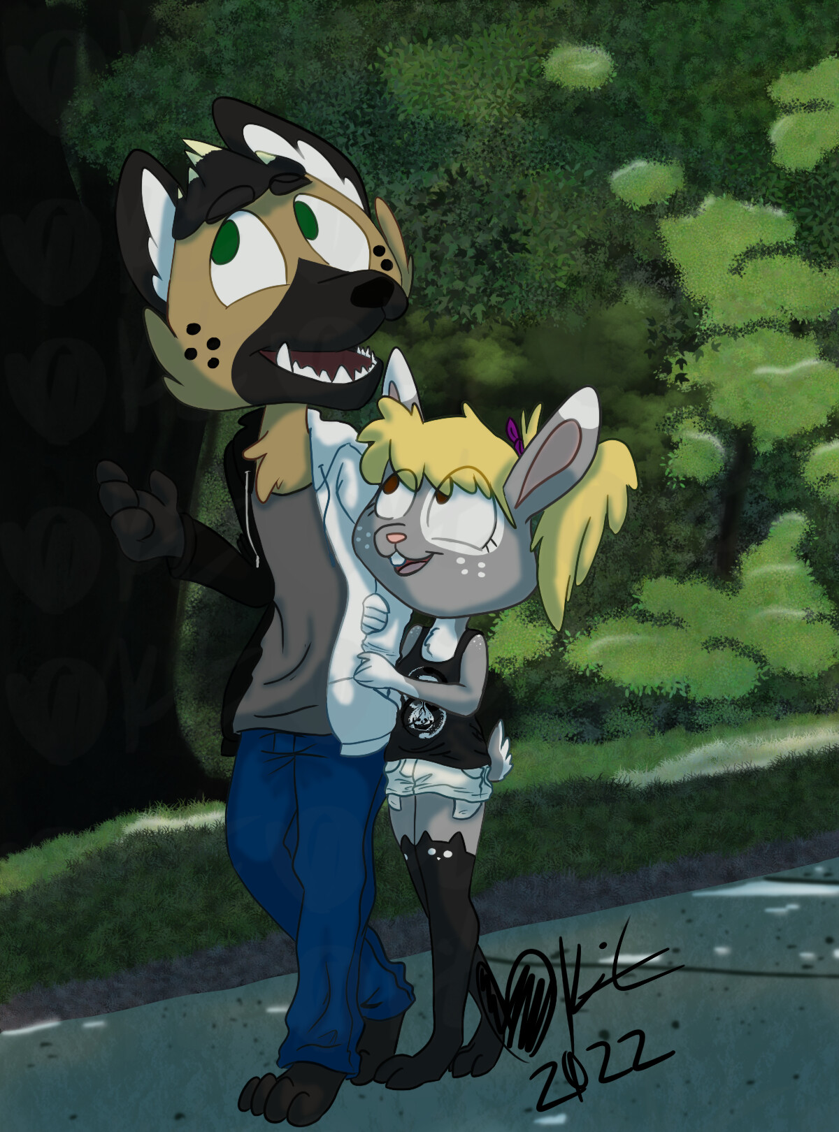 ArtStation - Casual Stroll (Furry Version)