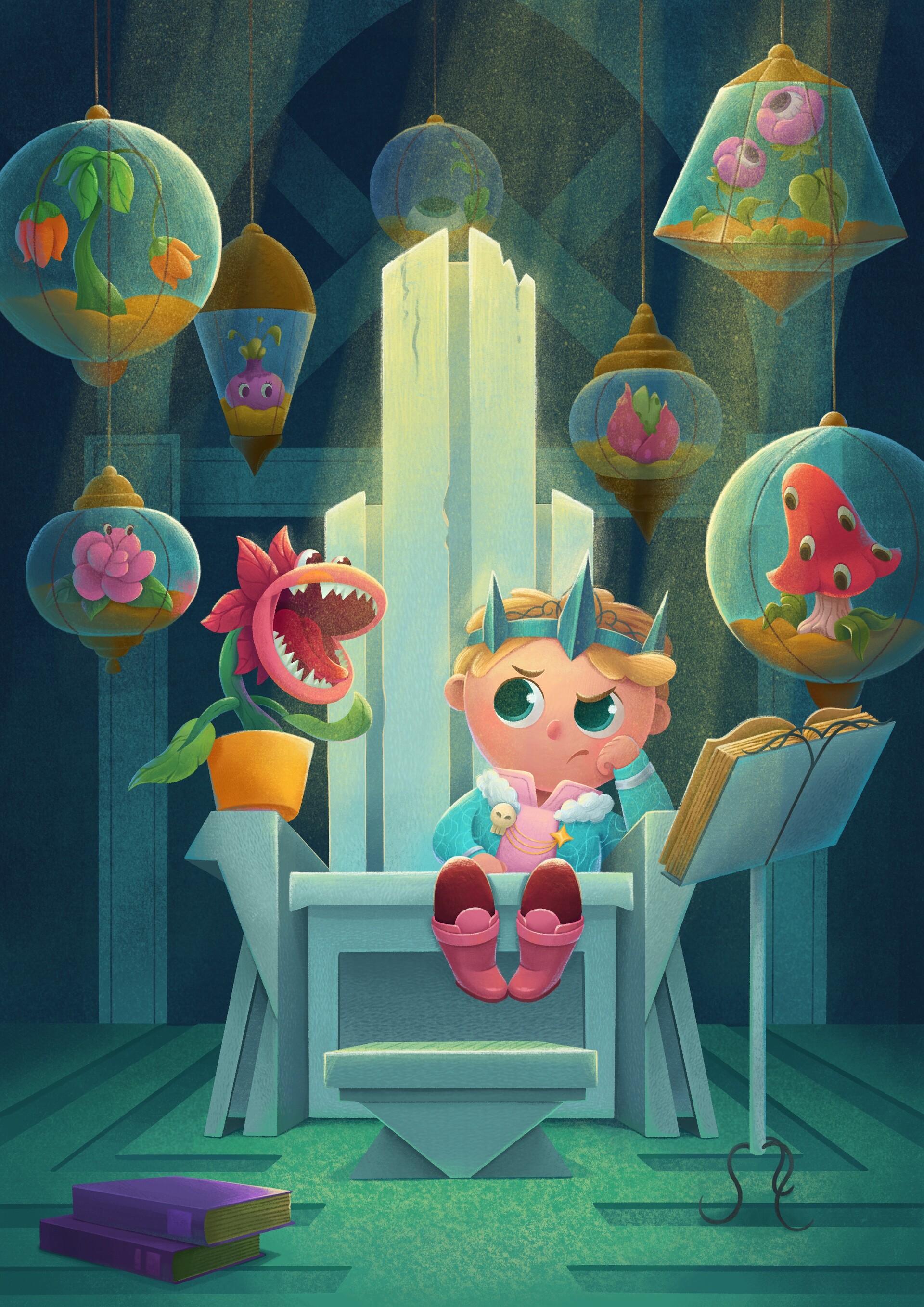 ArtStation - Olden on the throne