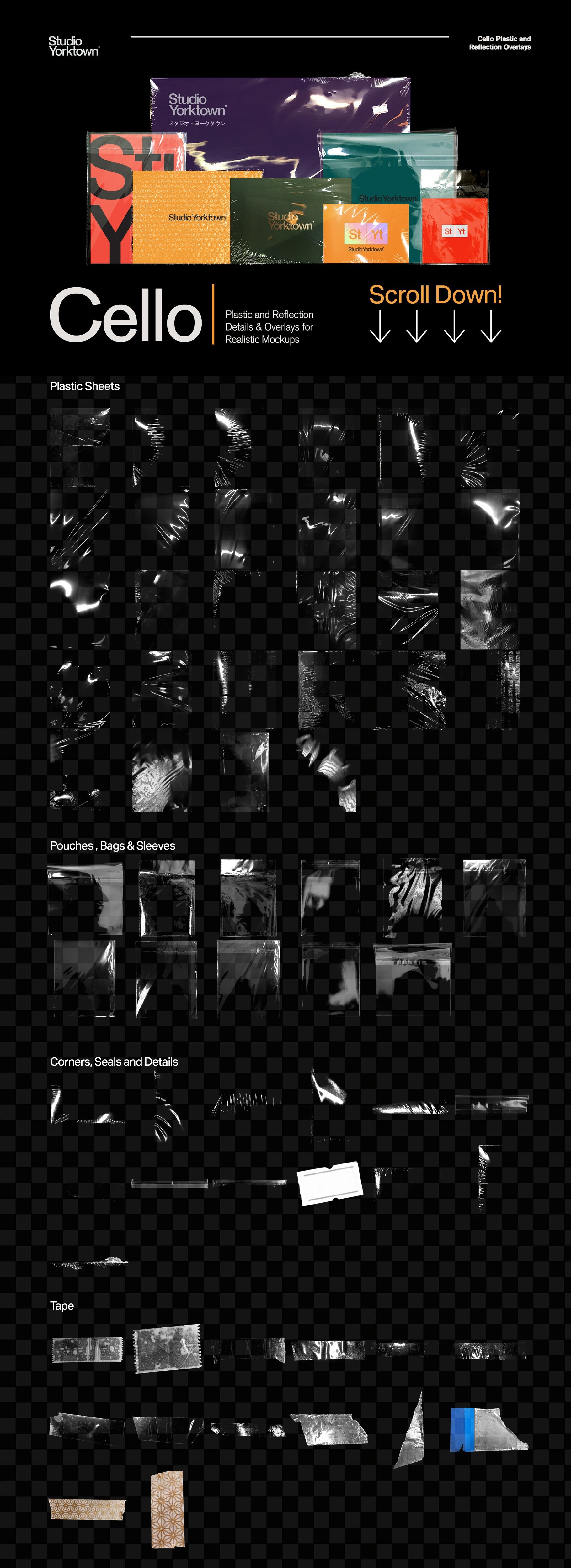 ArtStation - Cello Plastic Texture Collection