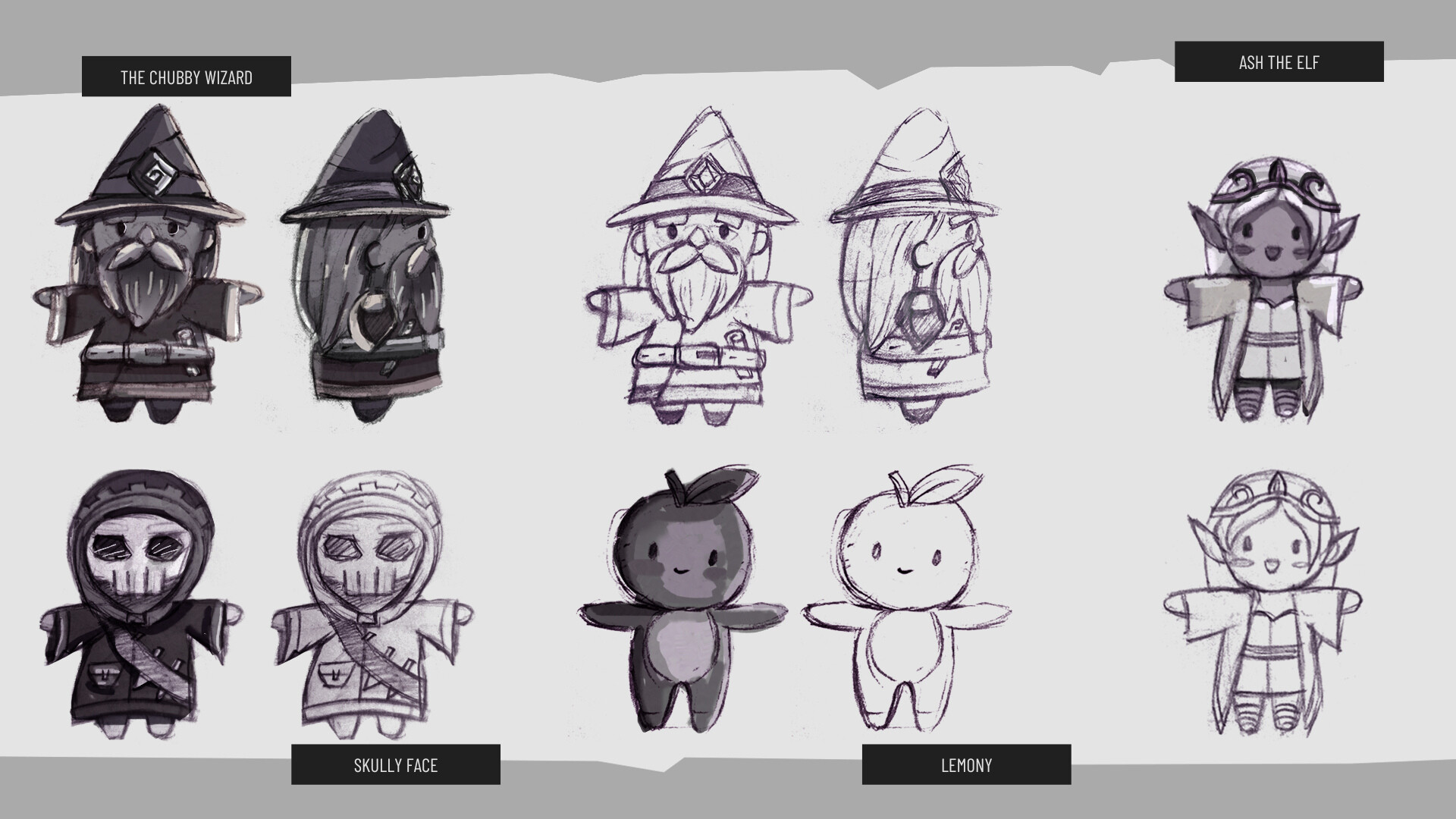 ArtStation - Chubby Character Concept