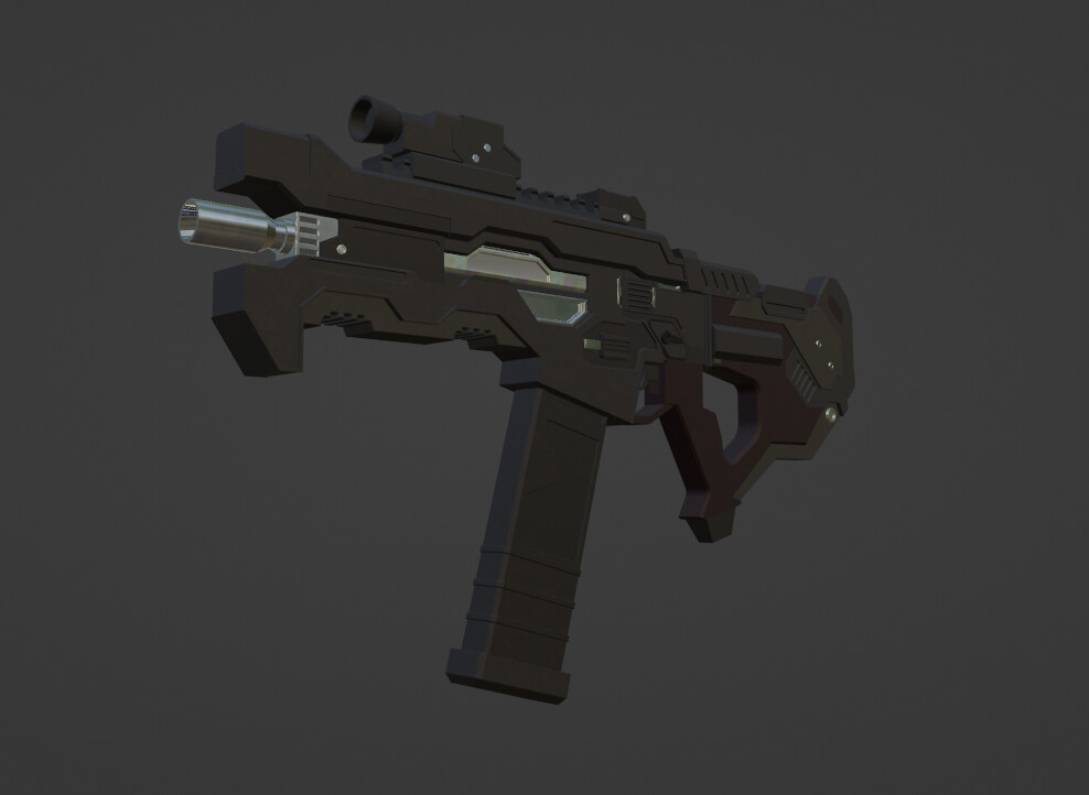 Fallout 3 Assault Rifle Art