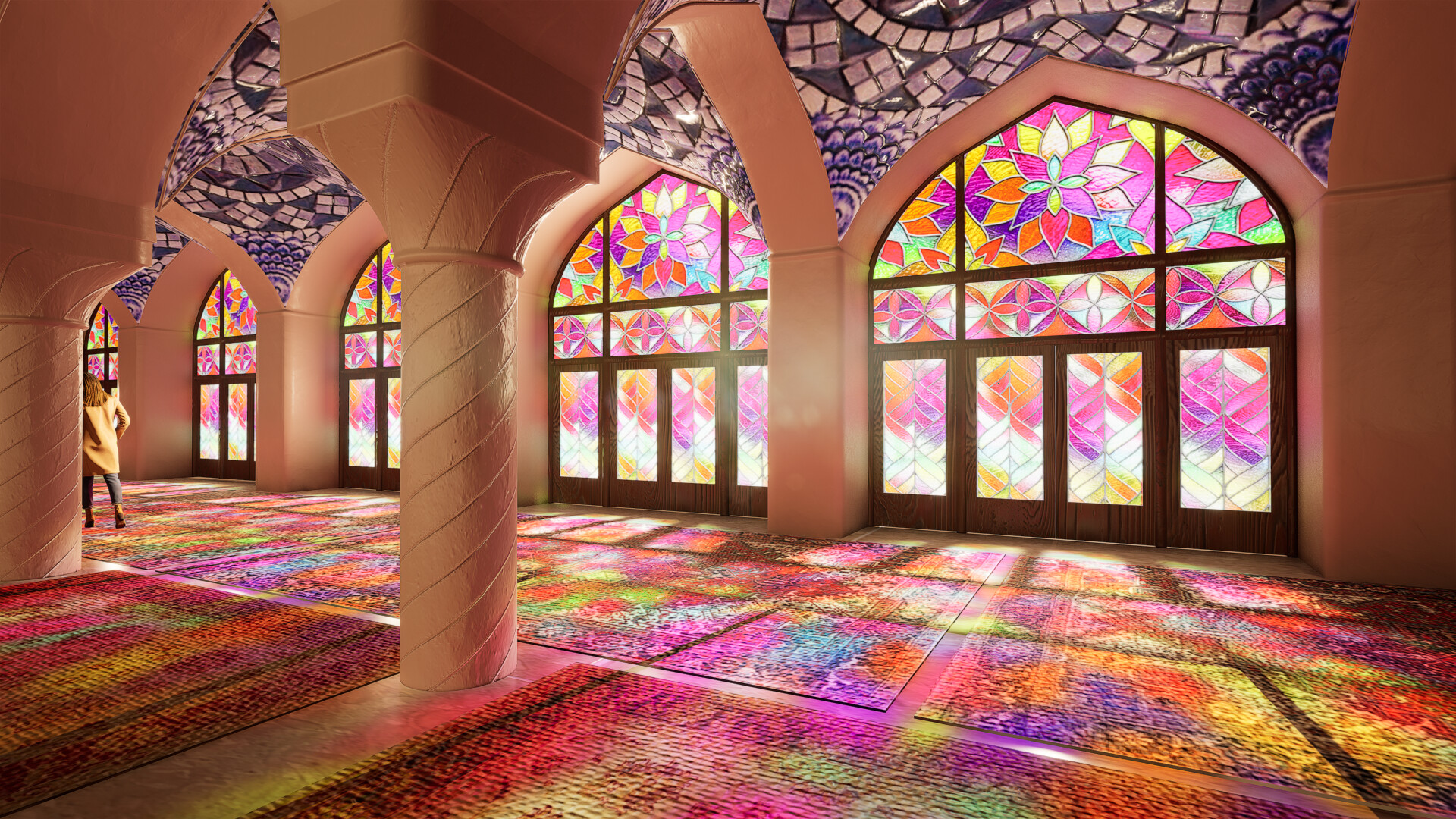 ArtStation - Stained glass