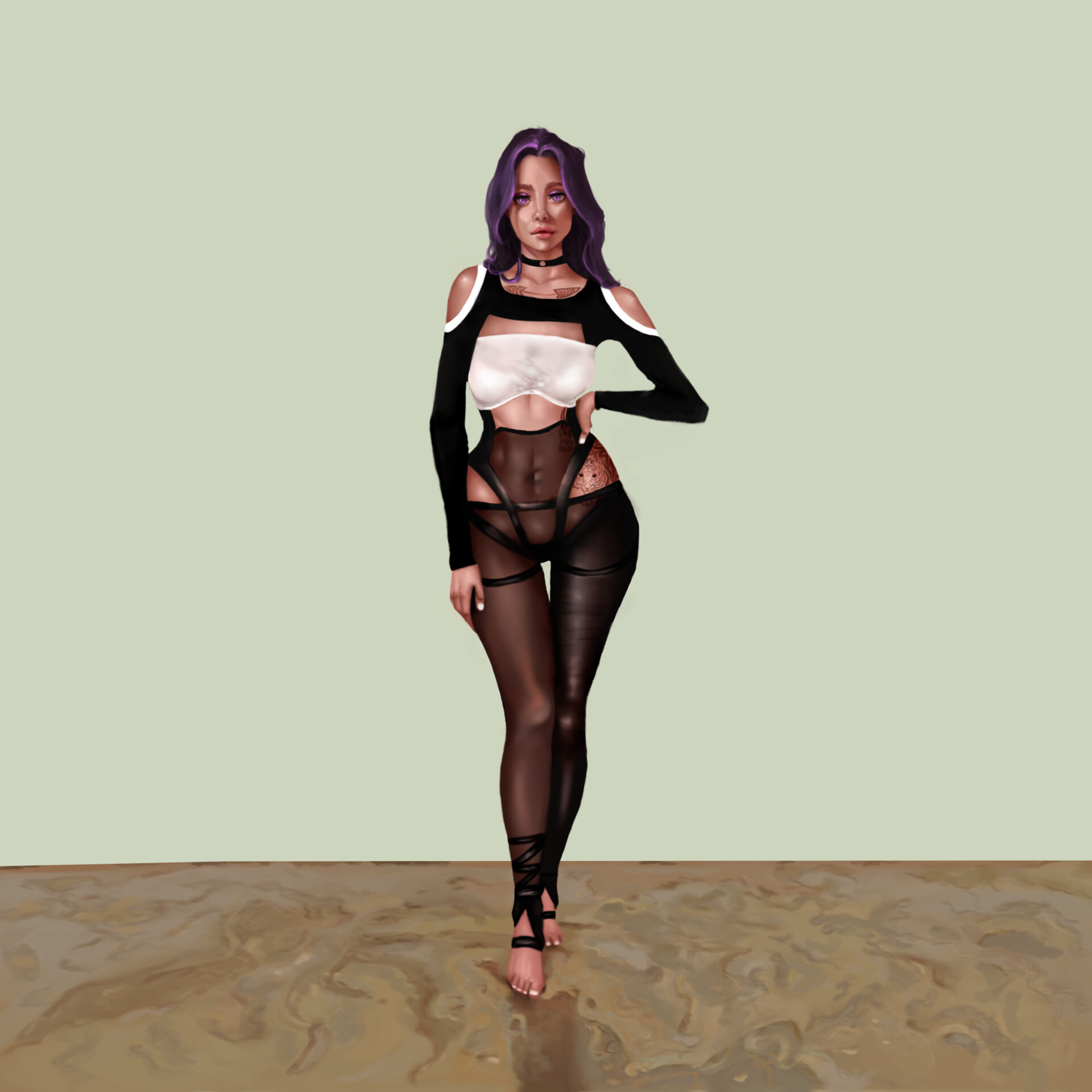 ArtStation - New character design named kate