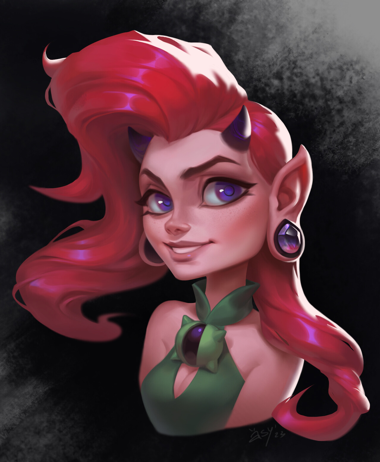 ArtStation - Red Haired