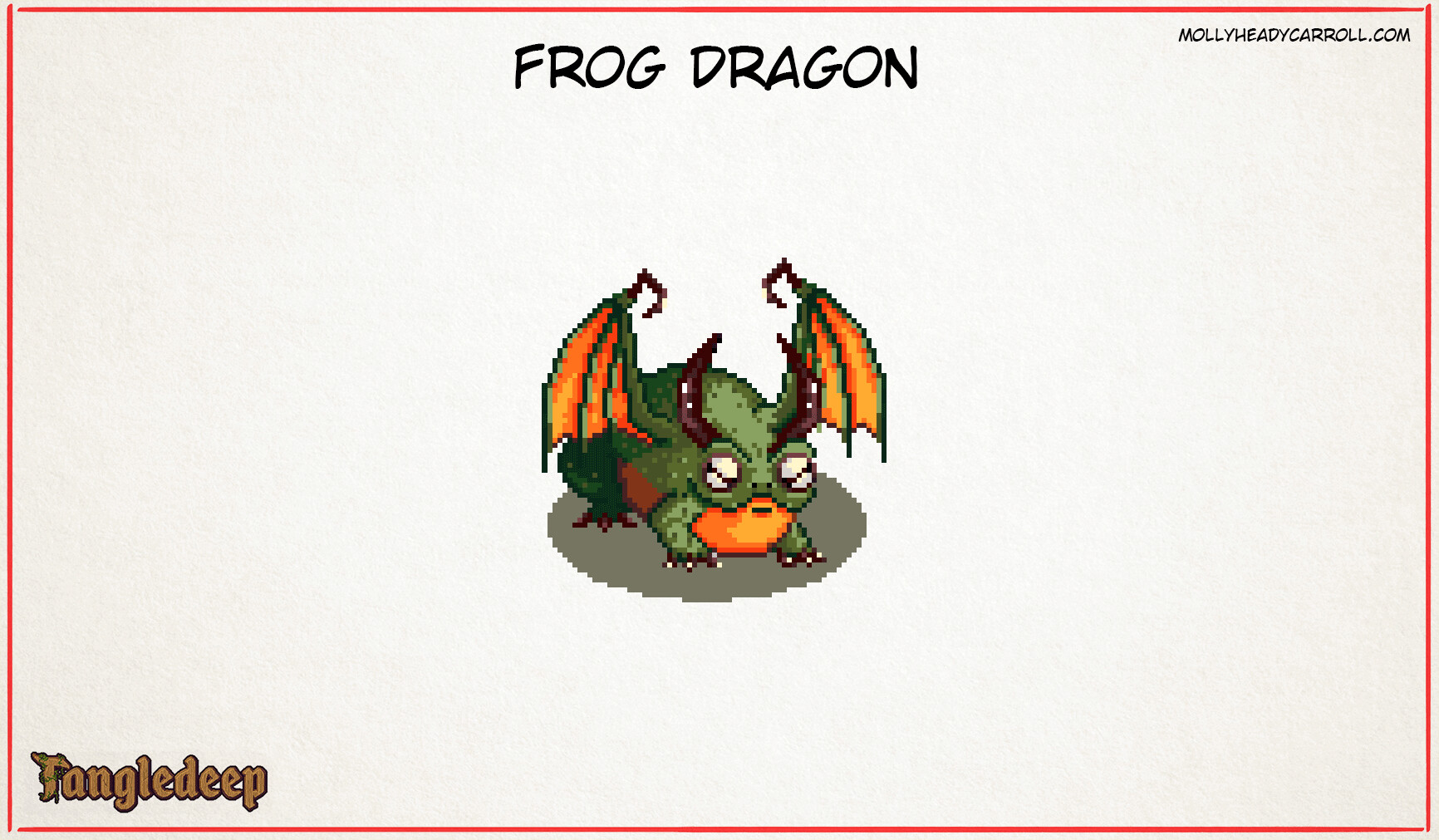 ArtStation - Tangledeep: Frog Dragon