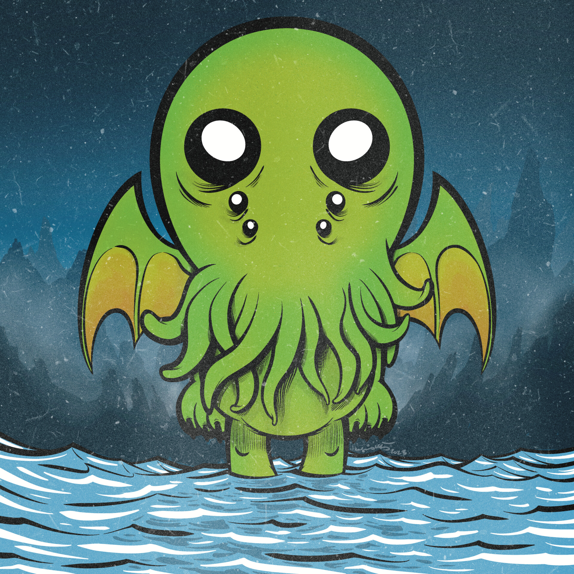 ArtStation - Lil' Cthulhu
