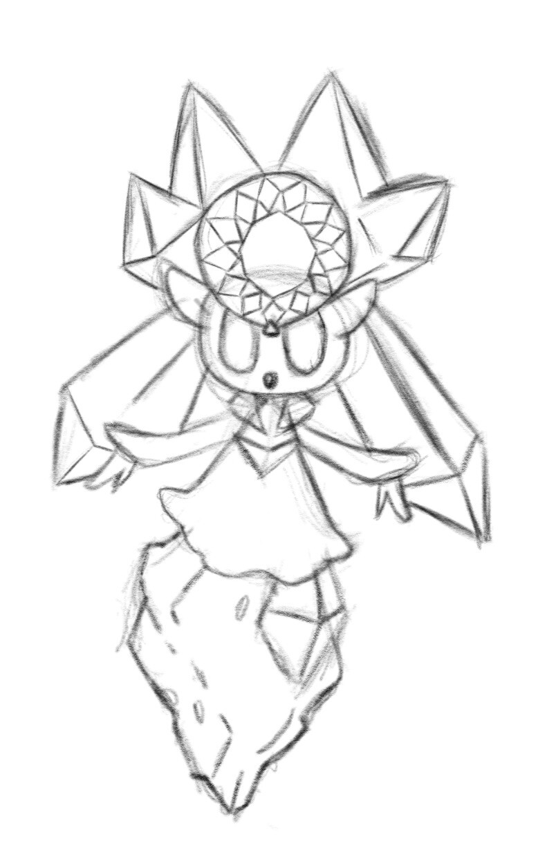 meloetta coloring page