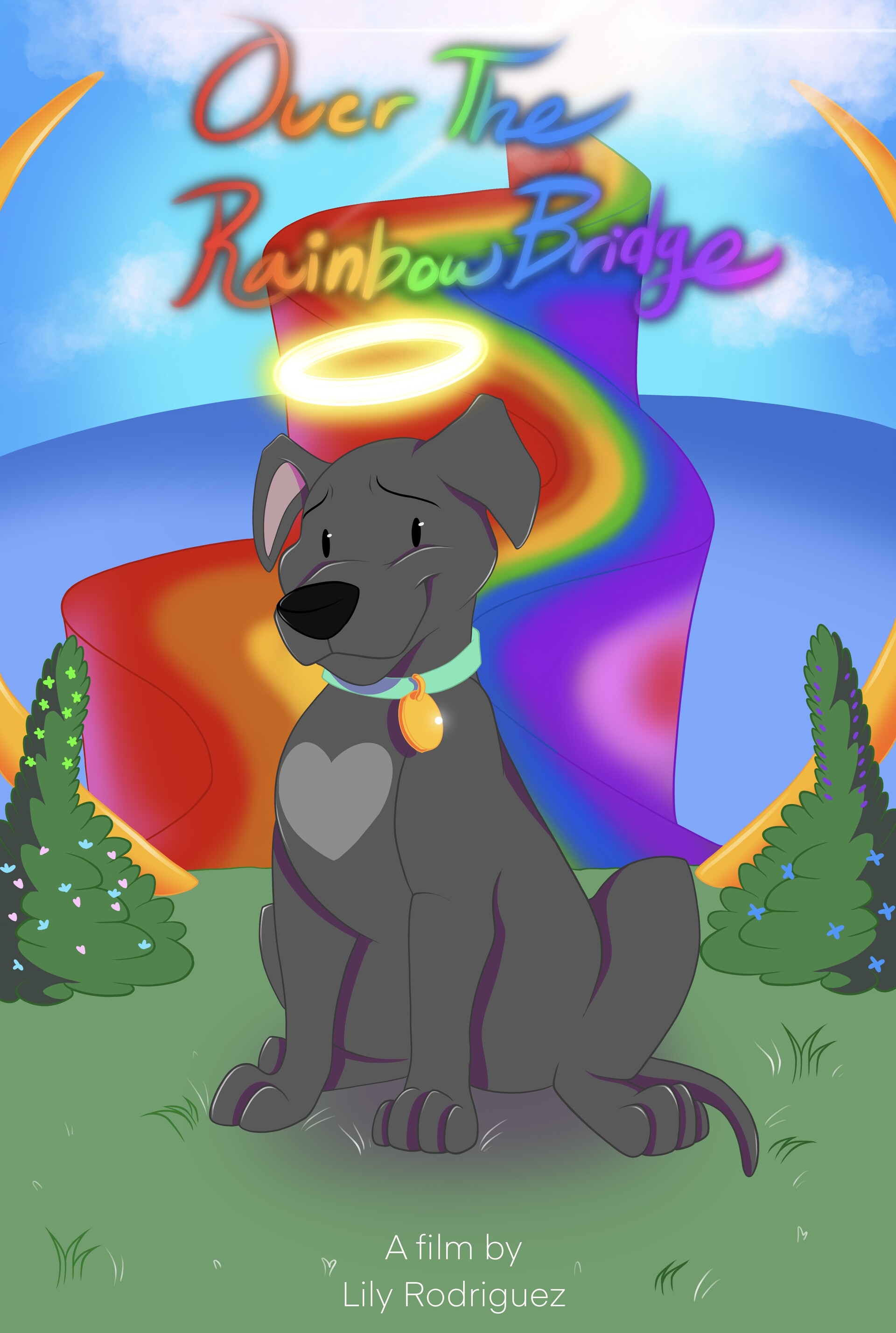 ArtStation - Over The Rainbow Bridge Film Poster