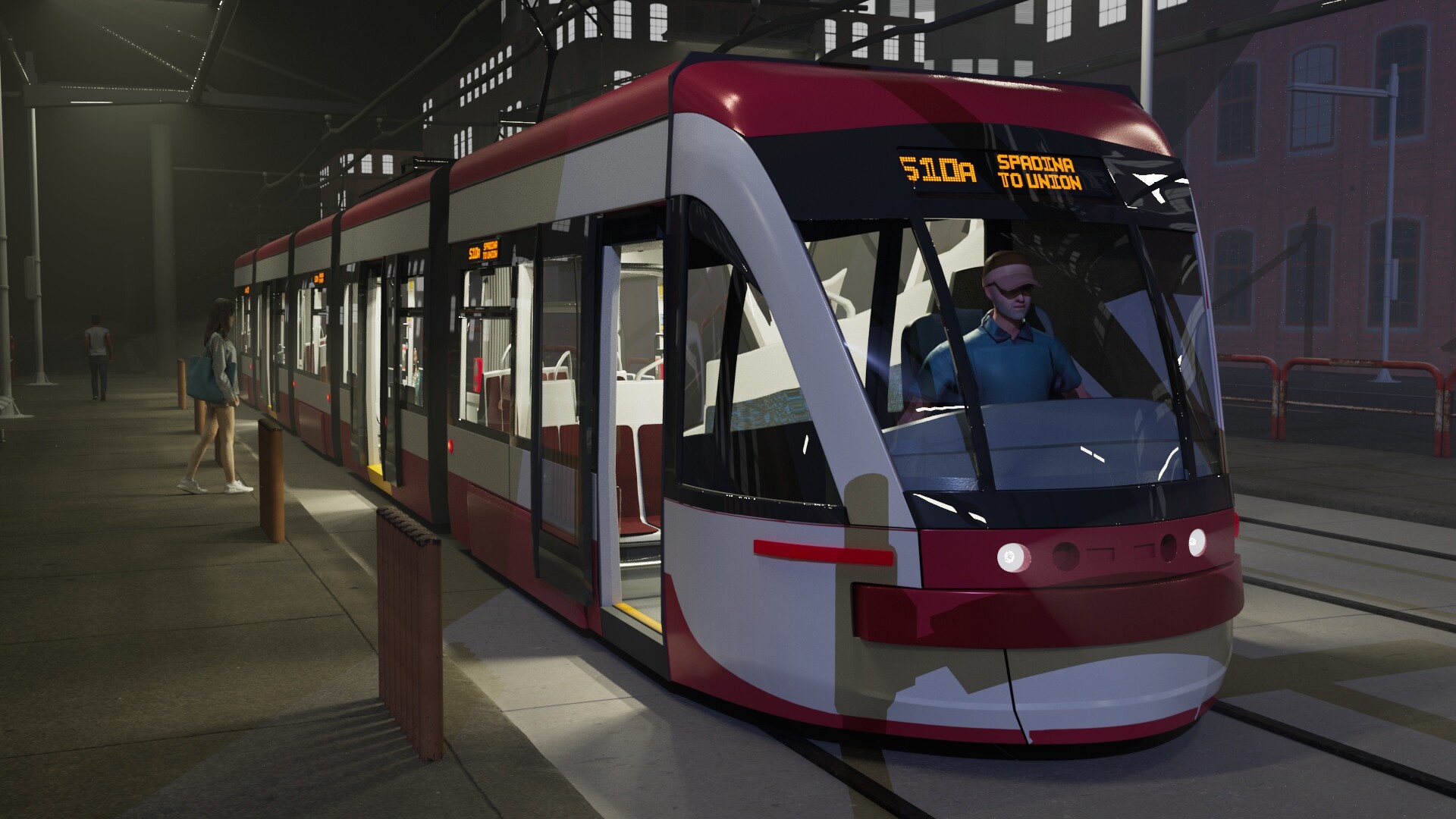ArtStation - Toronto StreetCar W.I.P