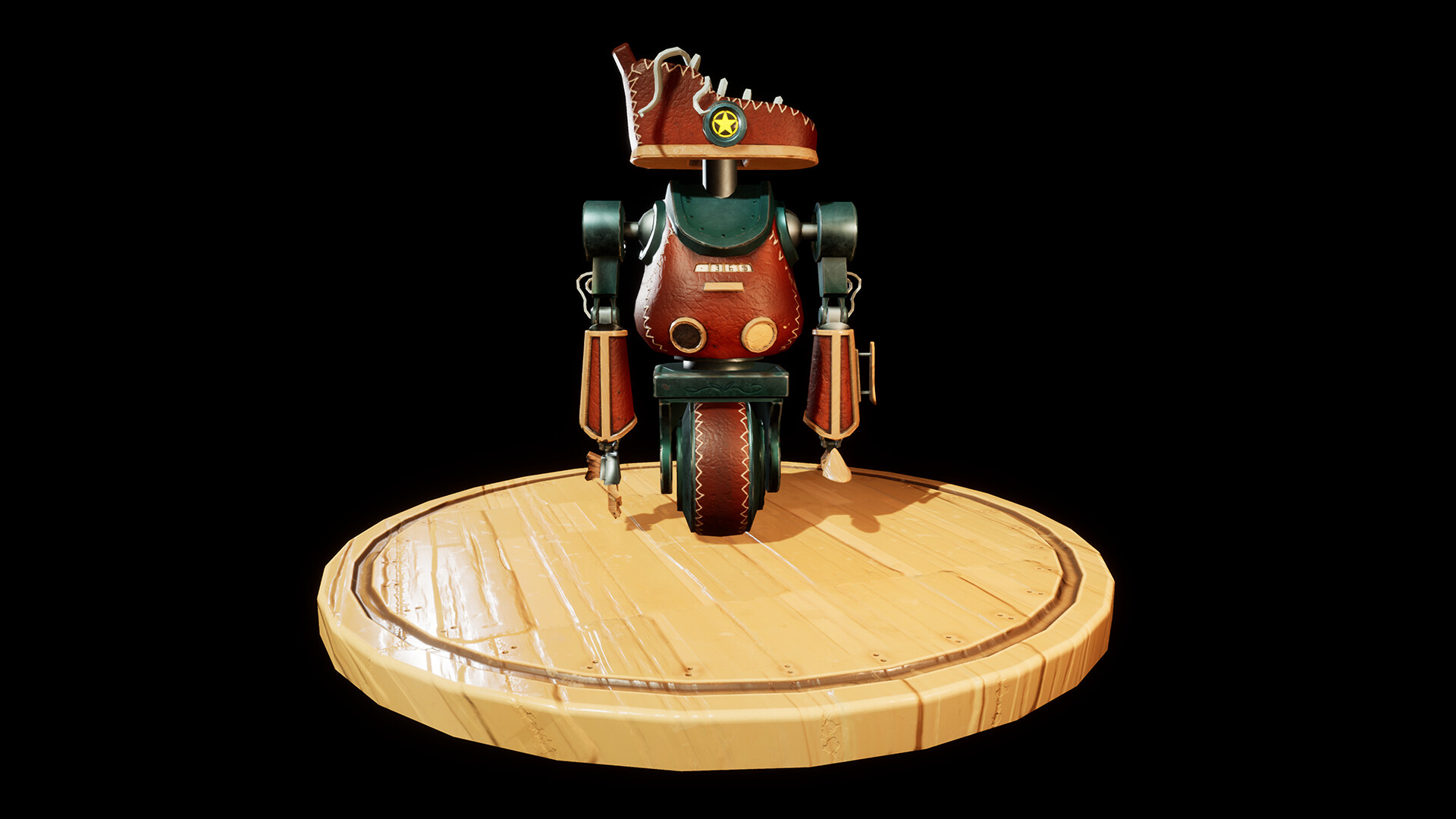 ArtStation - Robot cordonnier - Shoemaker Robot