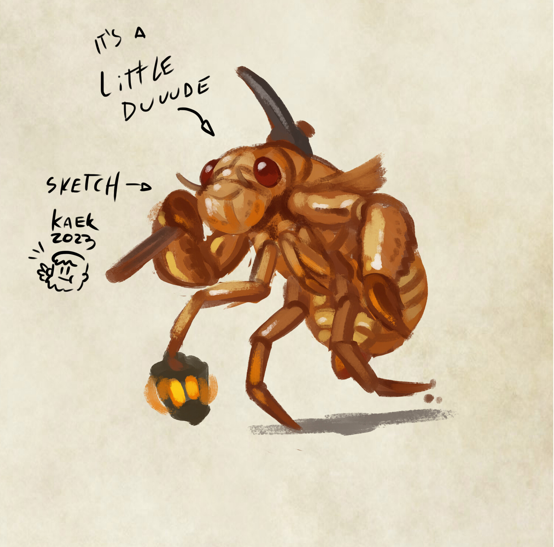 Carlos Eulefi - Cicada Nymph