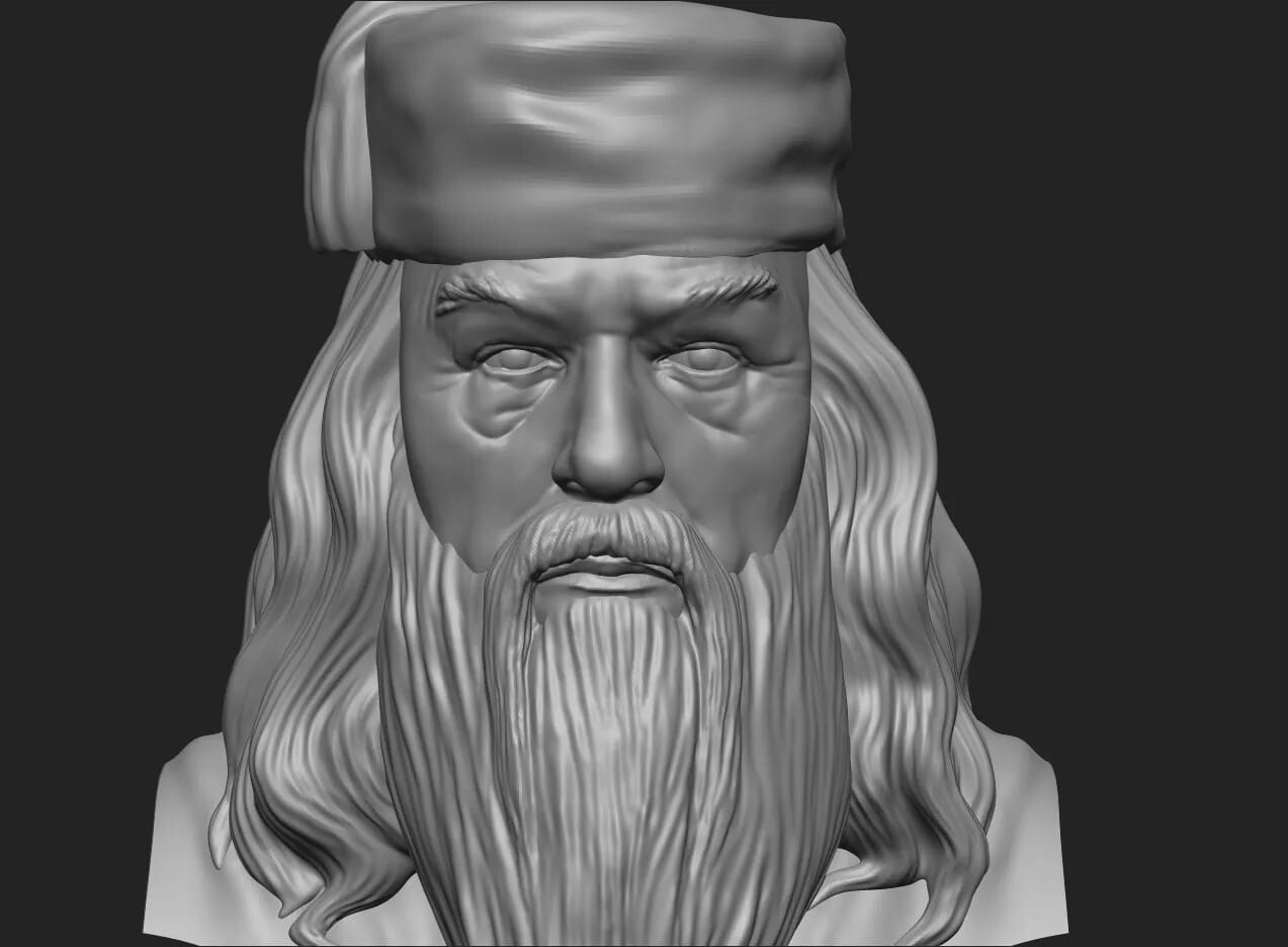 ArtStation - 3d model of Dumbledore
