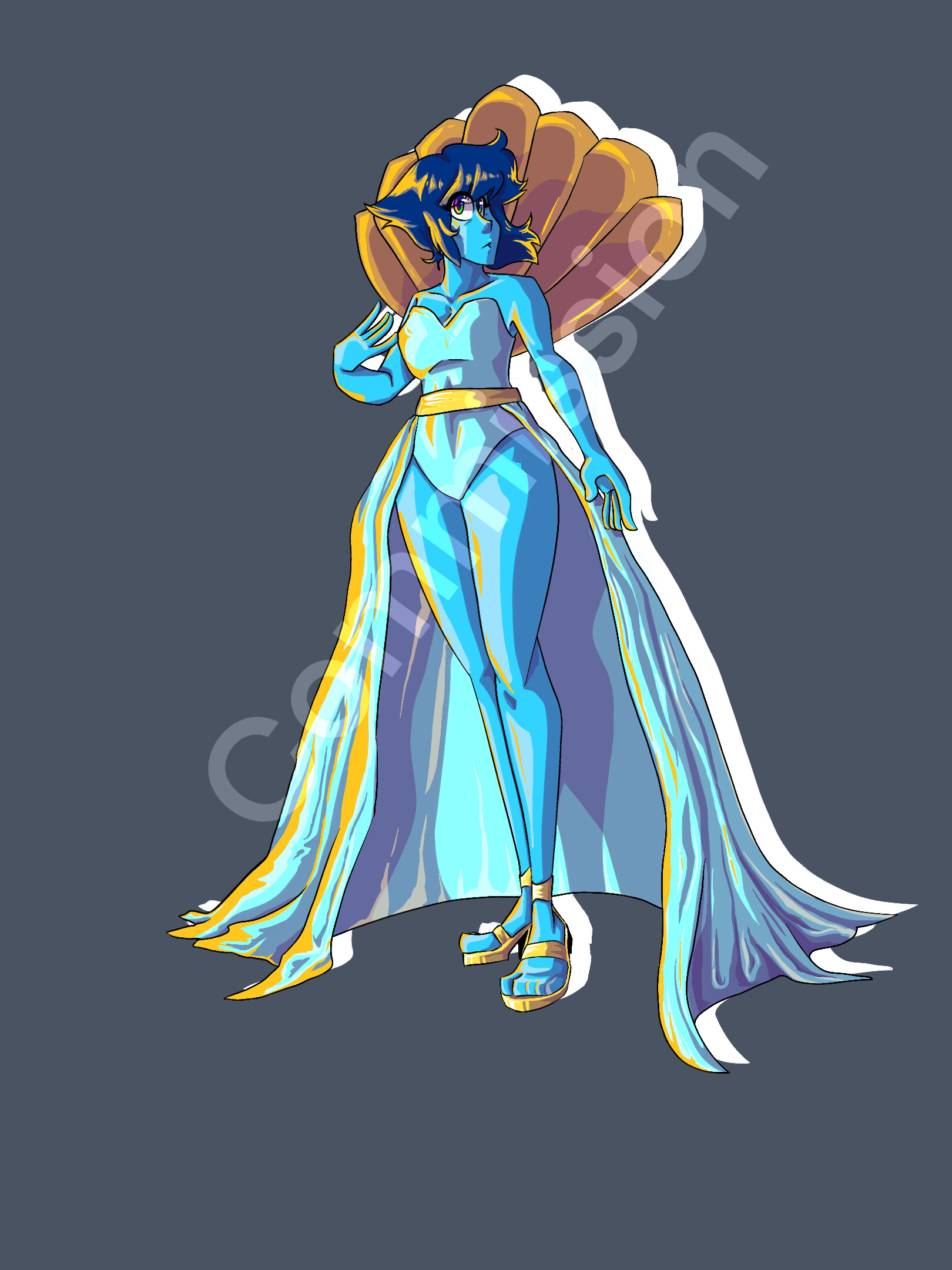 ArtStation - Lapis Lazuli - Commission