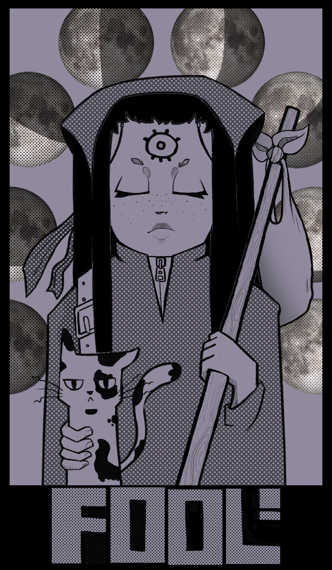 ArtStation - THE FOOL / Tarot card design