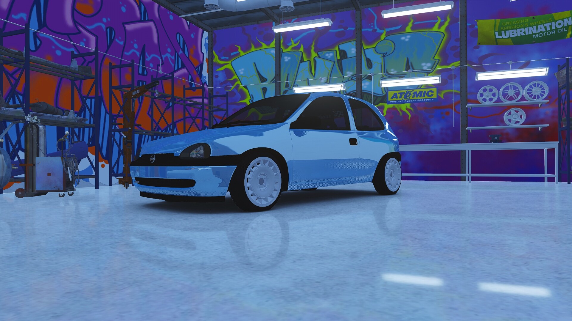 ArtStation - opel corsa b in assetto corsa