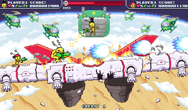 Mark Apilado - Alien Hominid Trilogy Demake Mockup