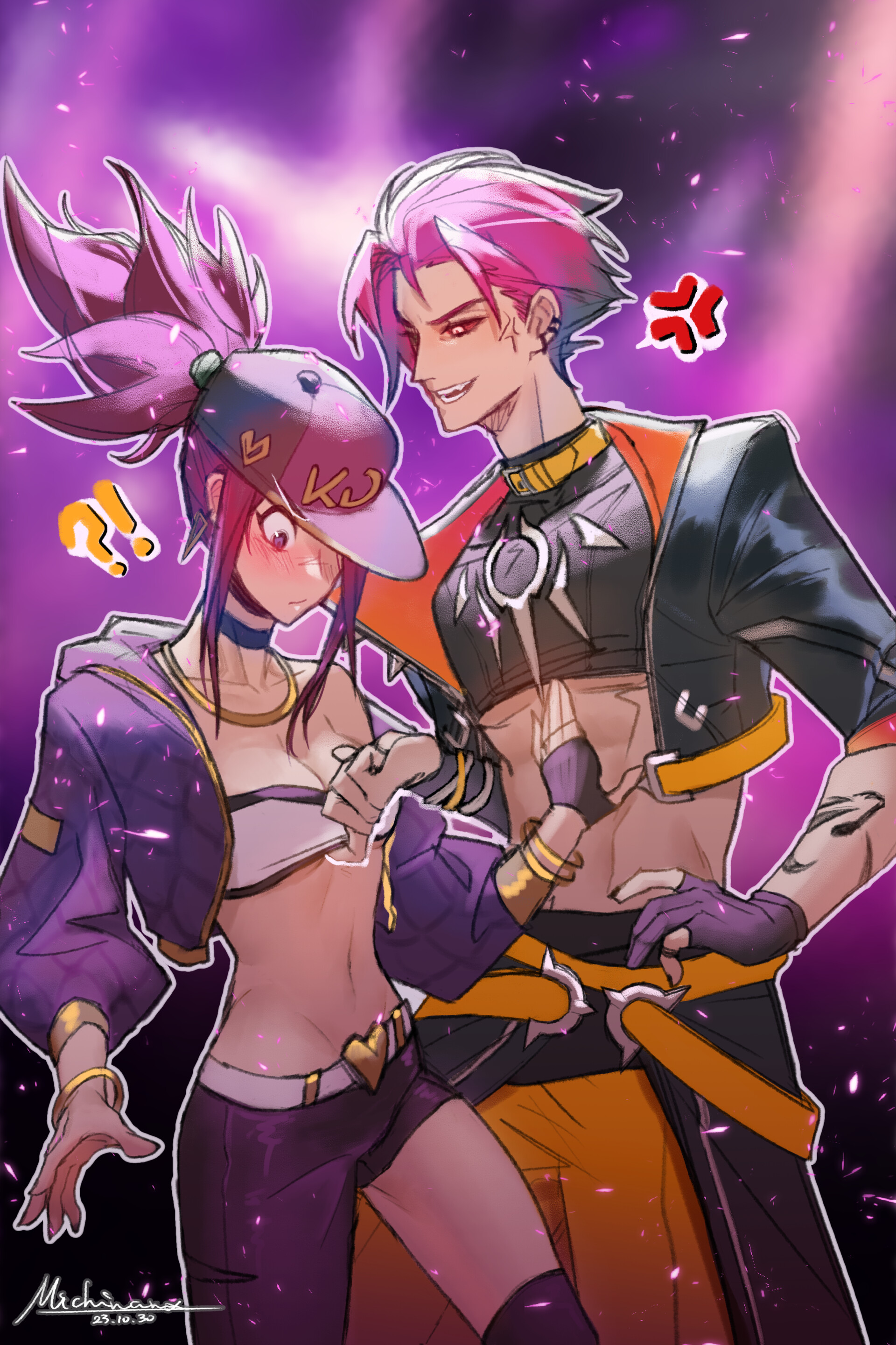 ArtStation - Akali & Kayn Fanart