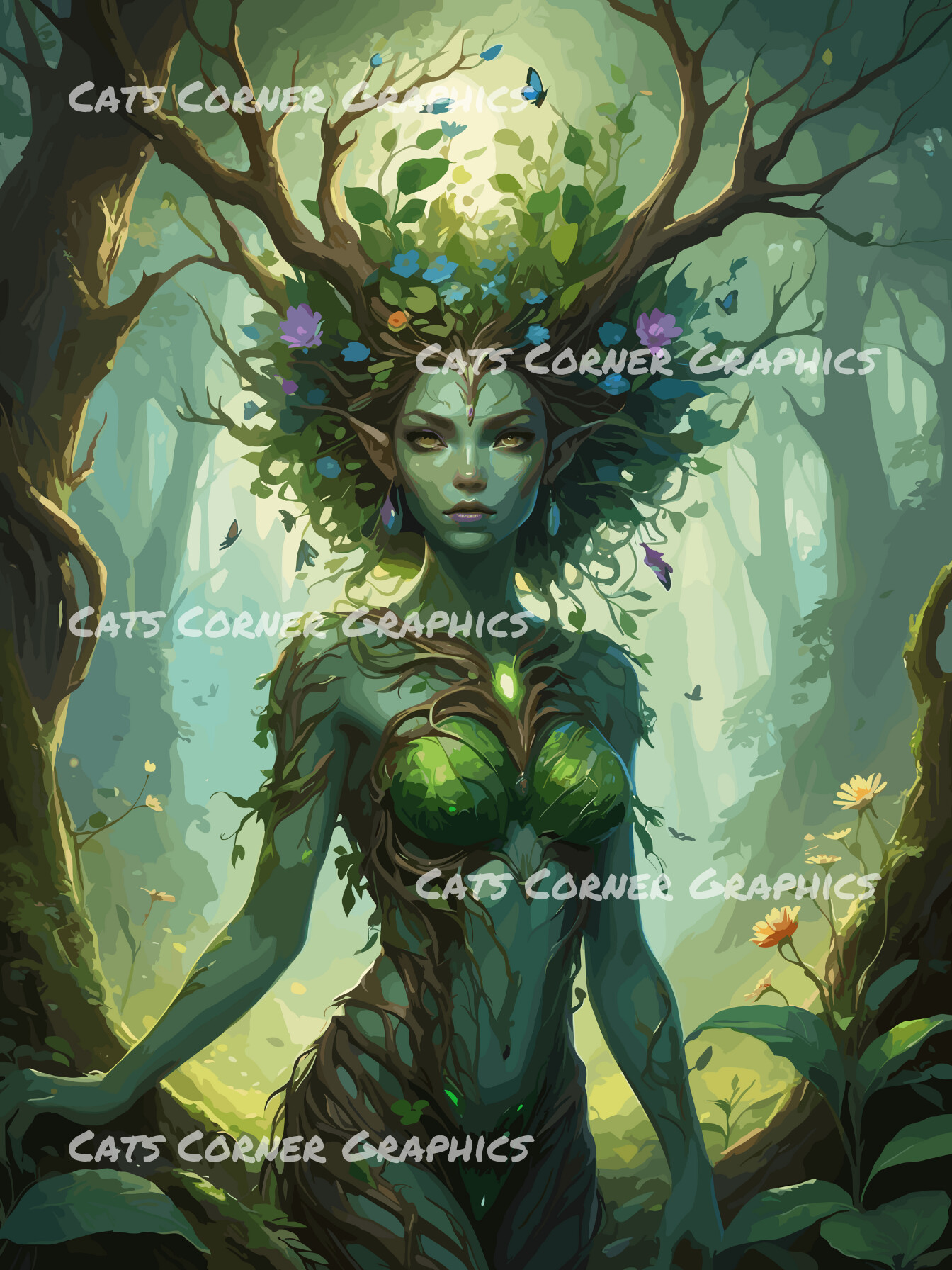 Cat - Forest Nymph