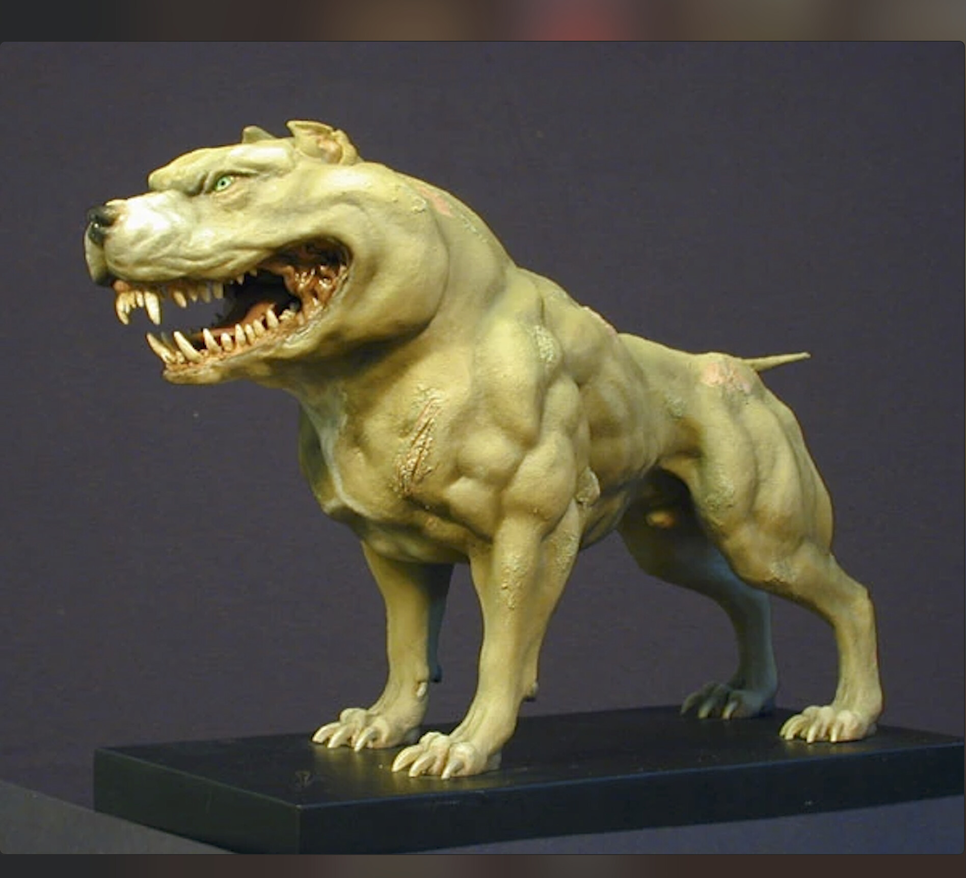 ArtStation - Gamma Dog Sammy Hulk movie (2003) custom figure