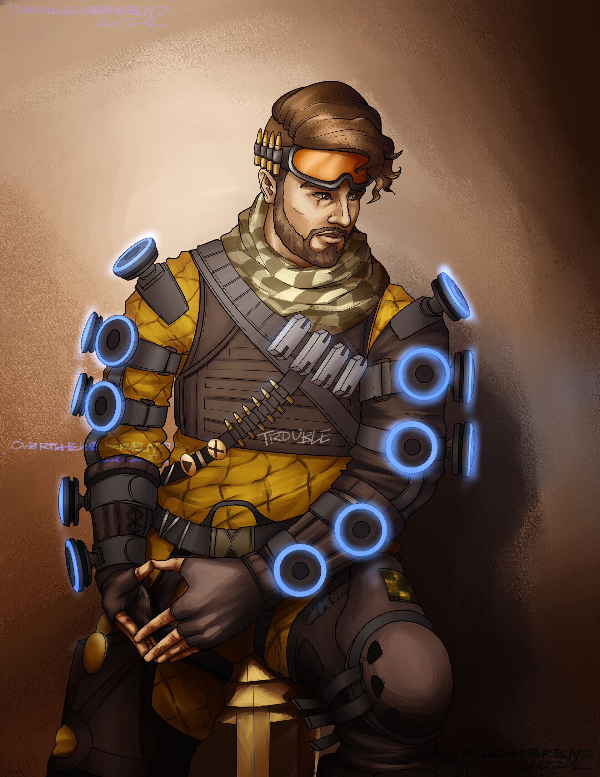 ArtStation - Apex Legends Mirage Fan Art