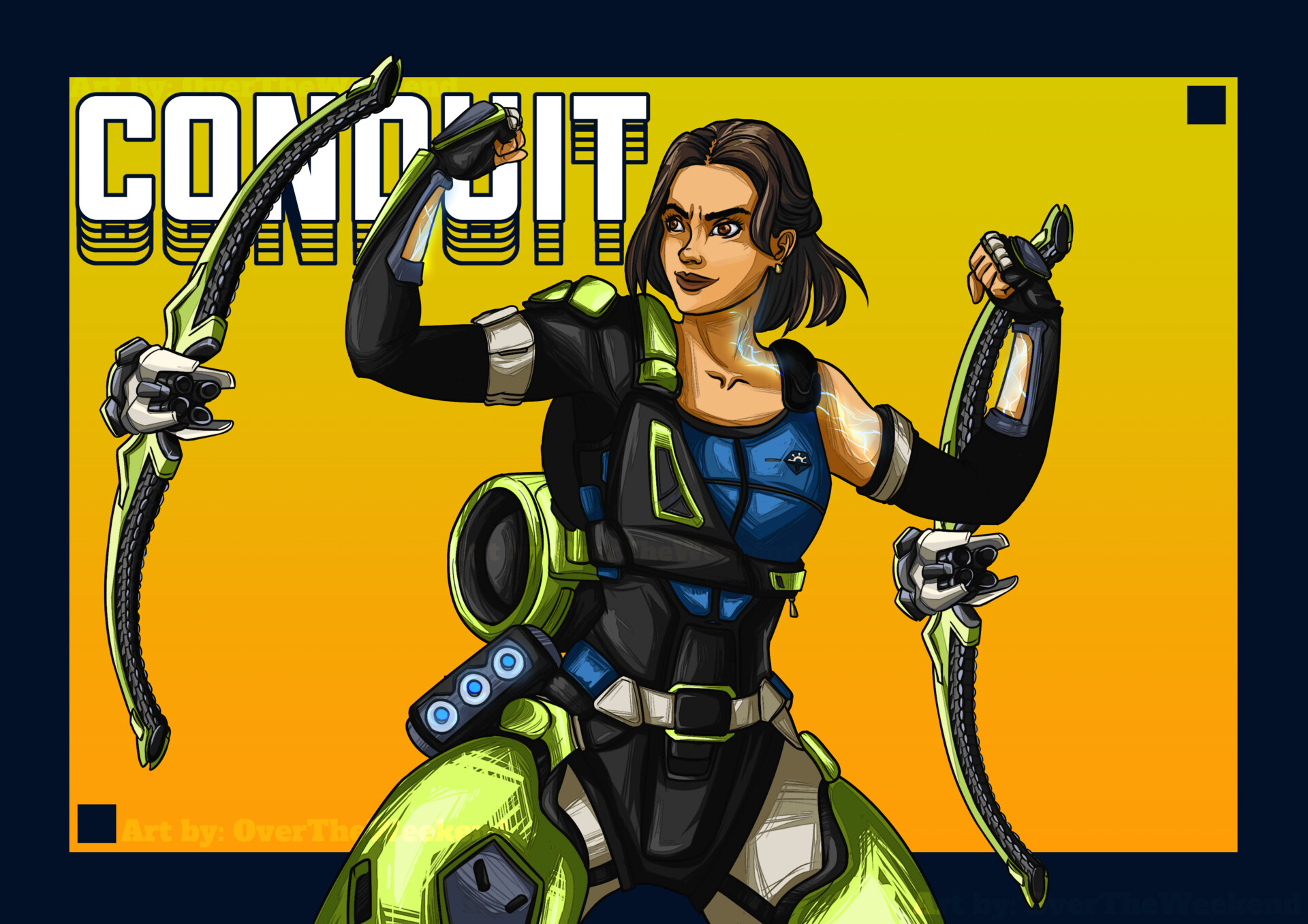 Artstation Apex Legends Conduit Fan Art