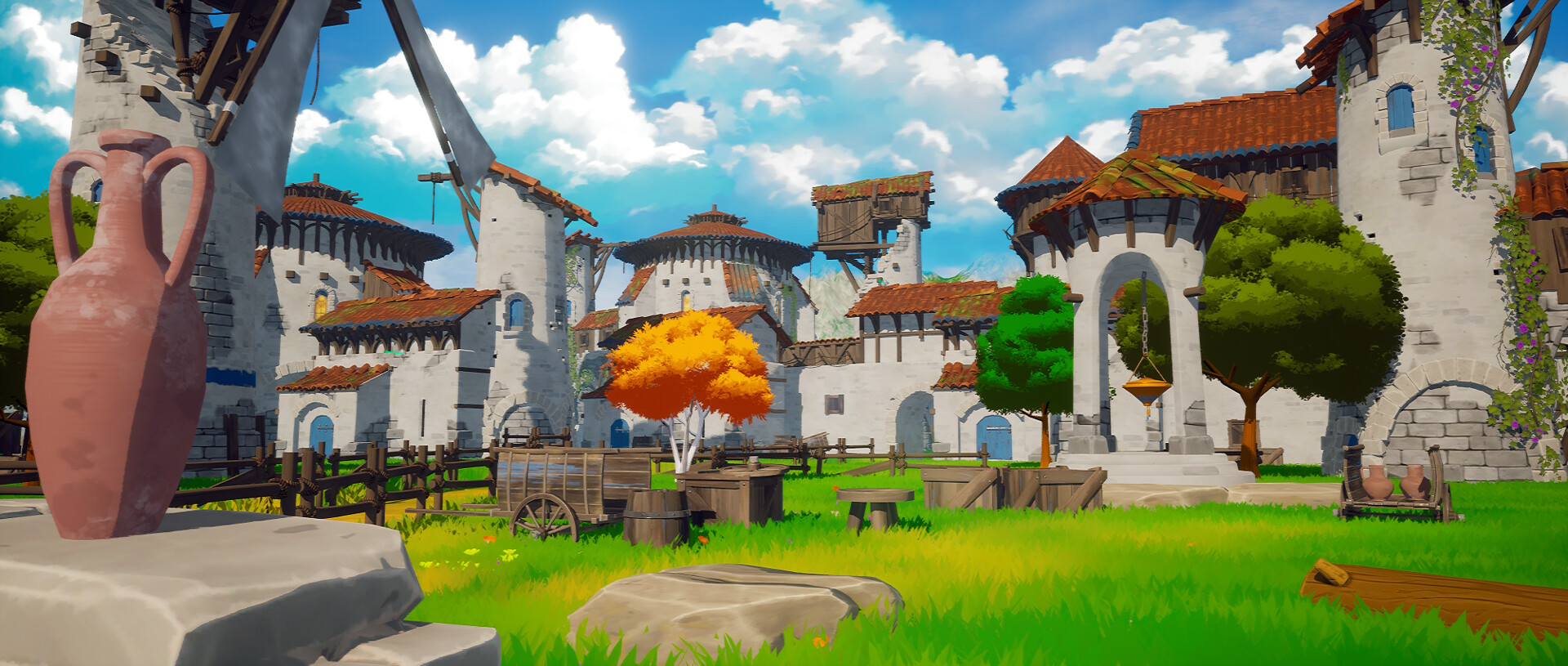 ArtStation - Stylized Village