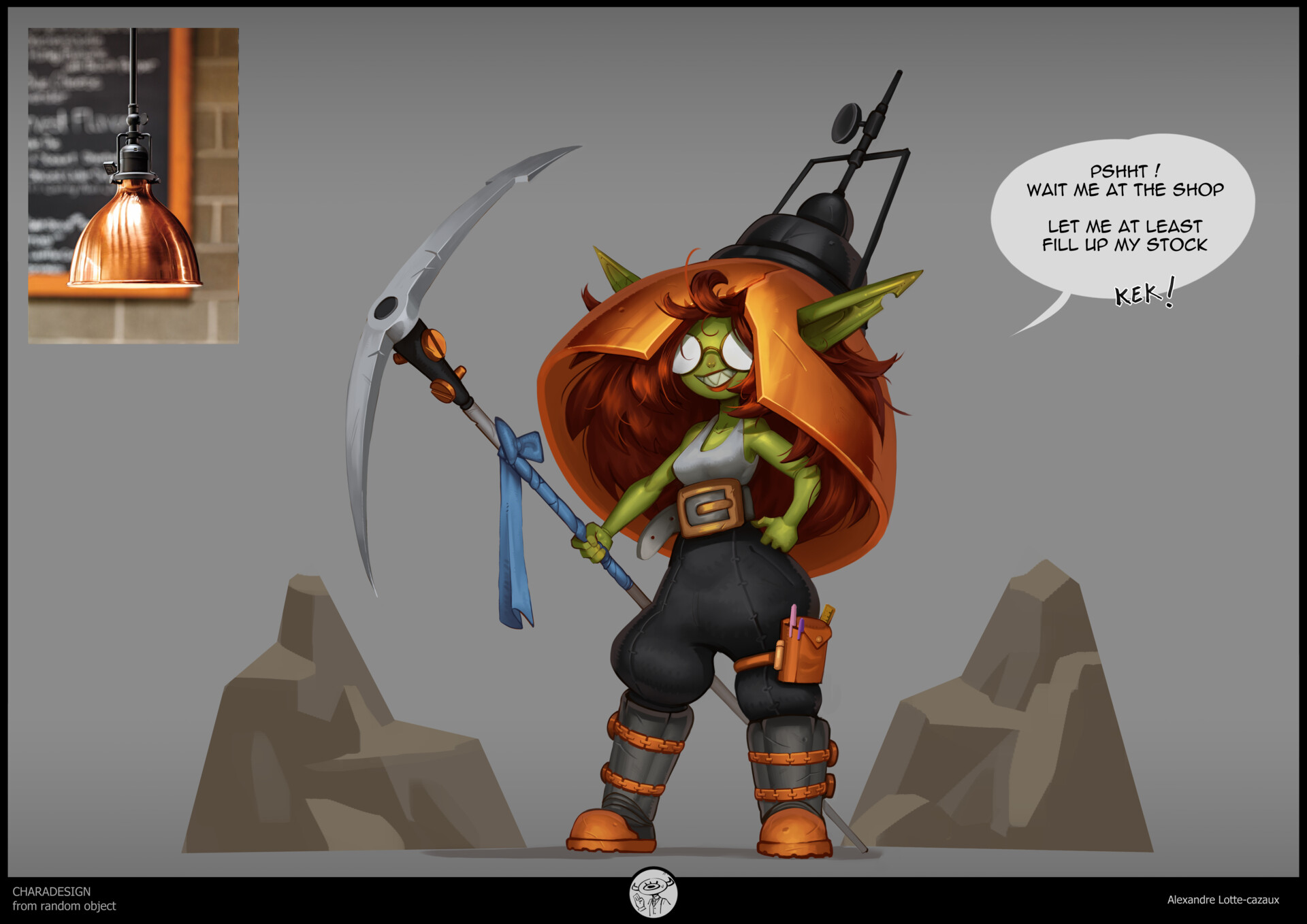 ArtStation - Goblin shopkeeper