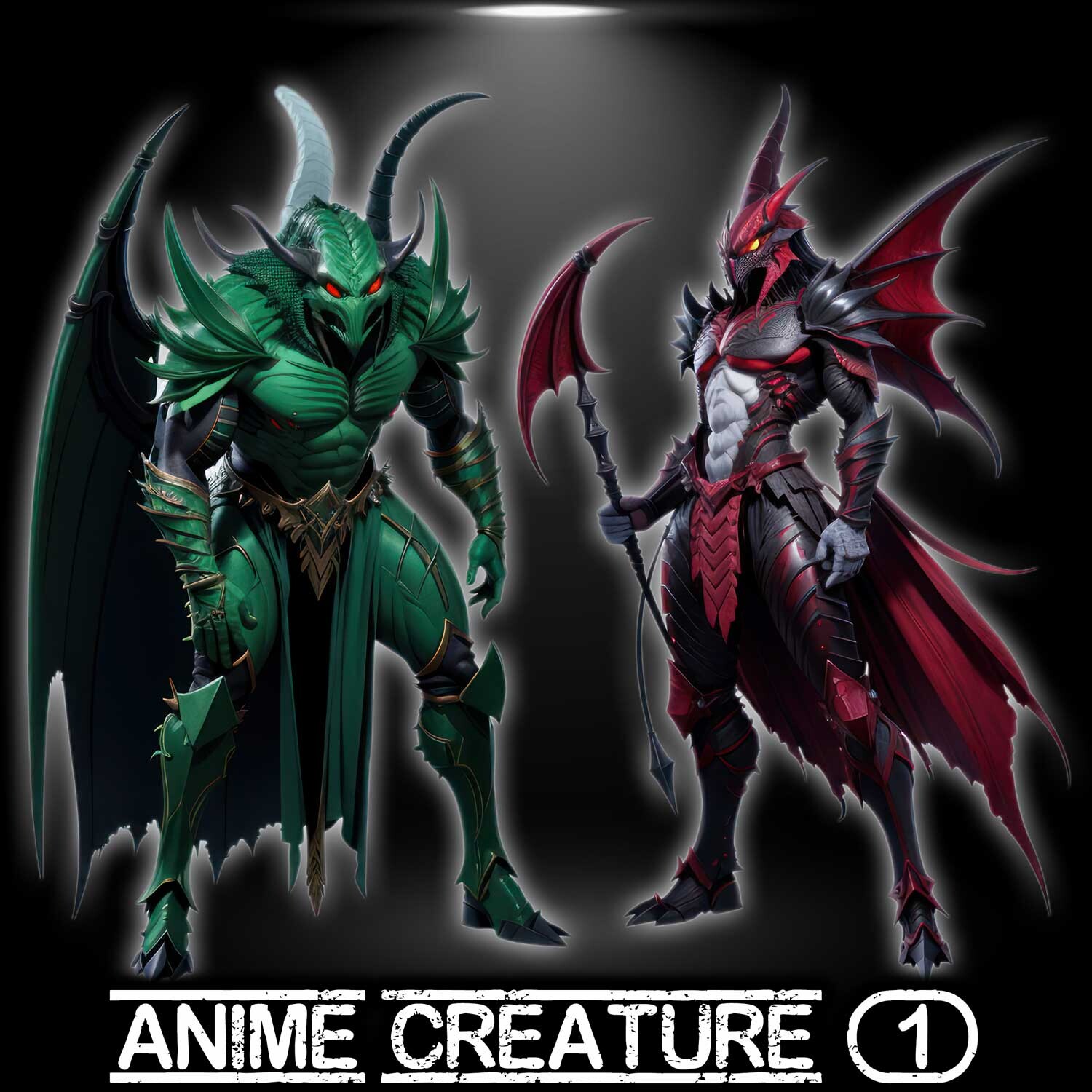 ArtStation - 370 Anime Creature (Armored Predator Devil) Images ...