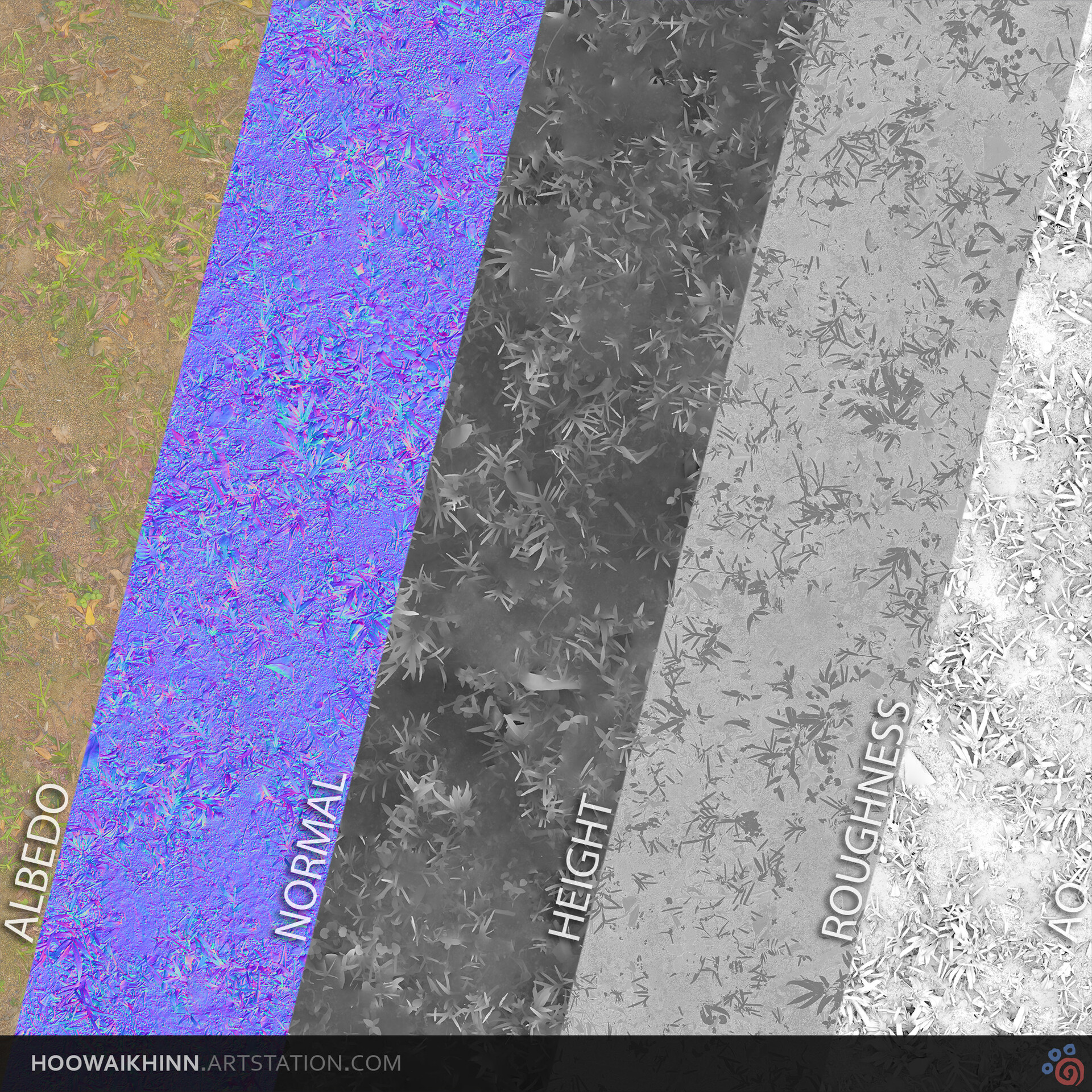 Hoo Wai Khinn - Grass (011) - Photogrammetry Material