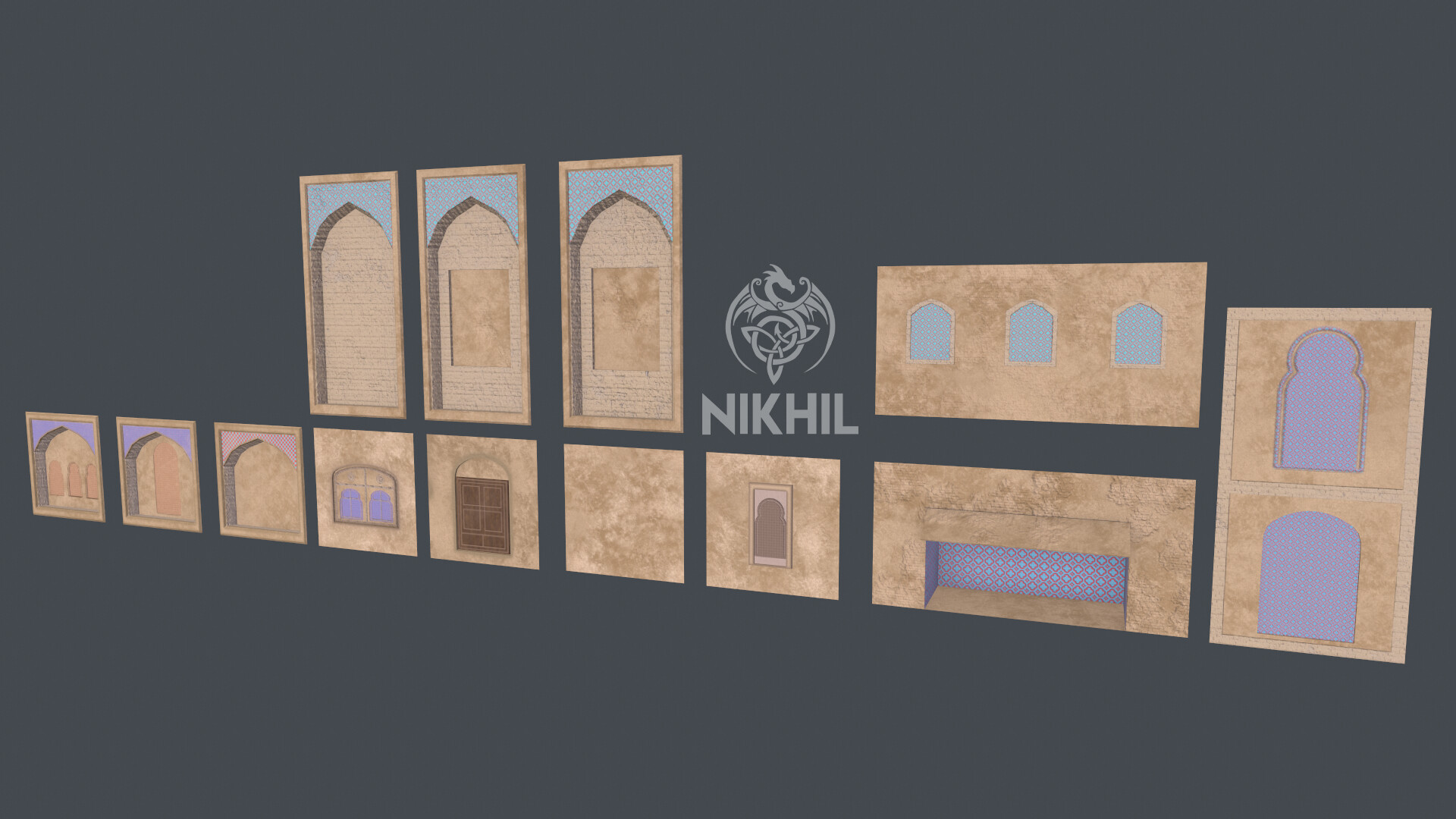 ArtStation - Modular kit Arab