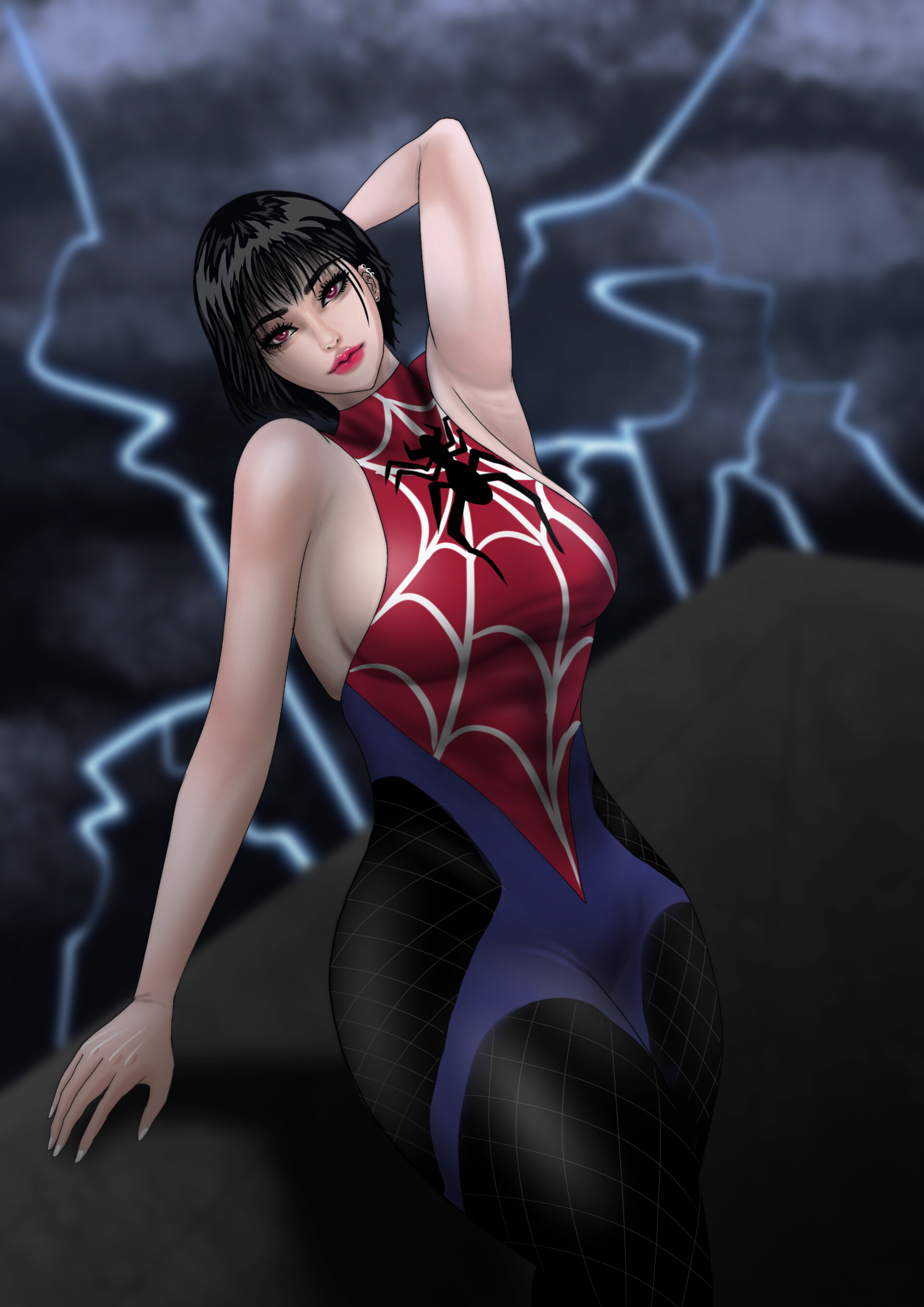 ArtStation - Spider girl