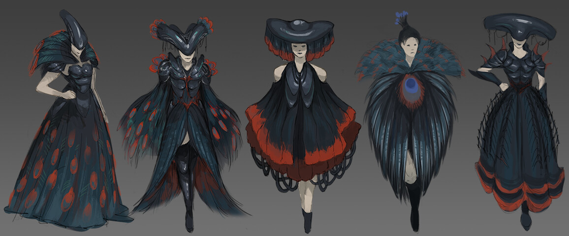 ArtStation - Designing Fashion - Character Design