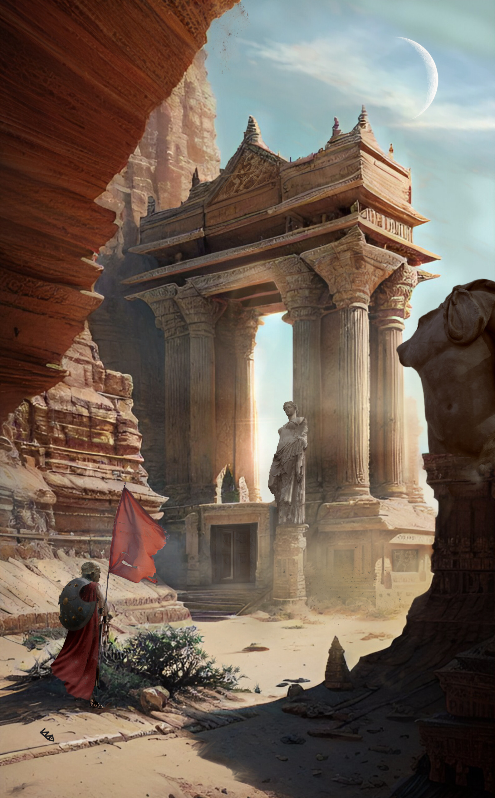 ArtStation - SENTINEL - THE WEST GATE