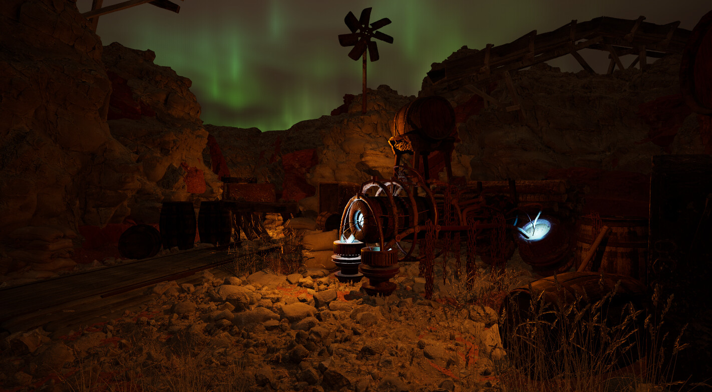 ArtStation - Old mine envirement unreal engine 5