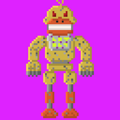 ArtStation - Pixel Characters - FNAF