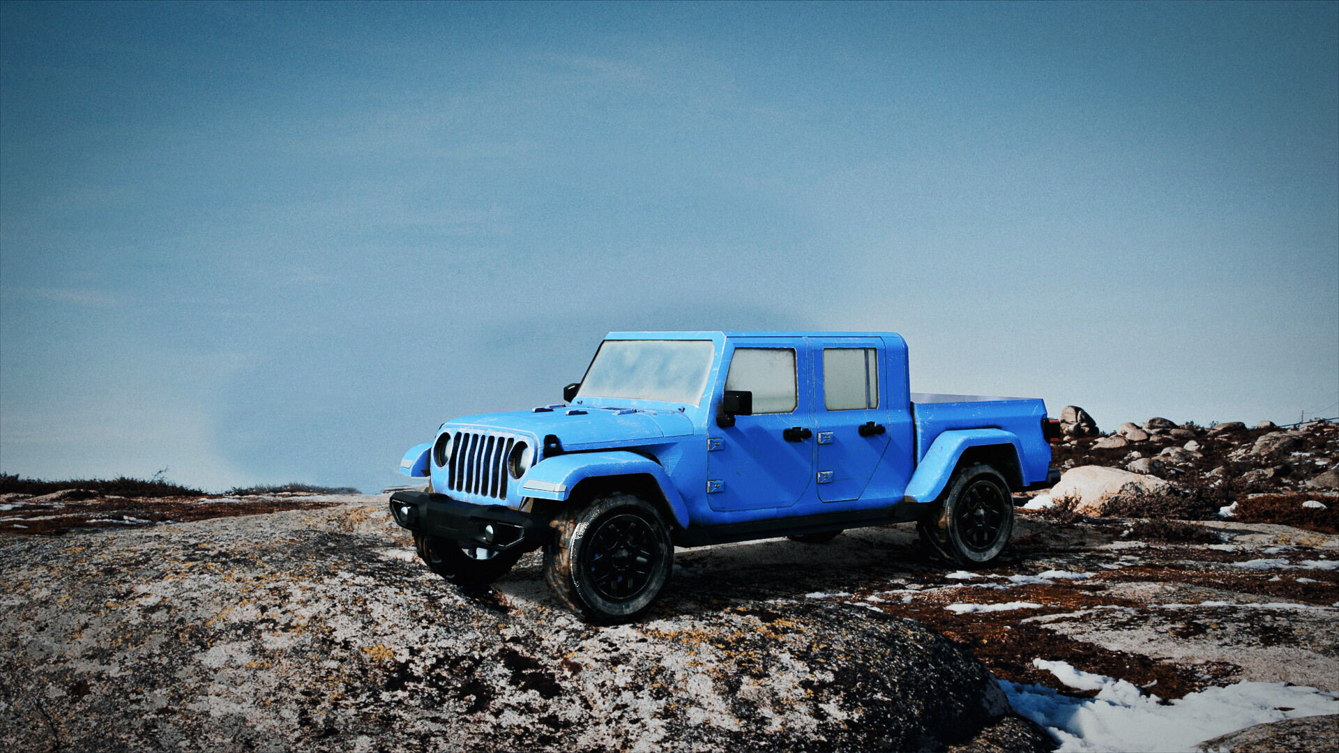 ArtStation - Jeep Gladiator