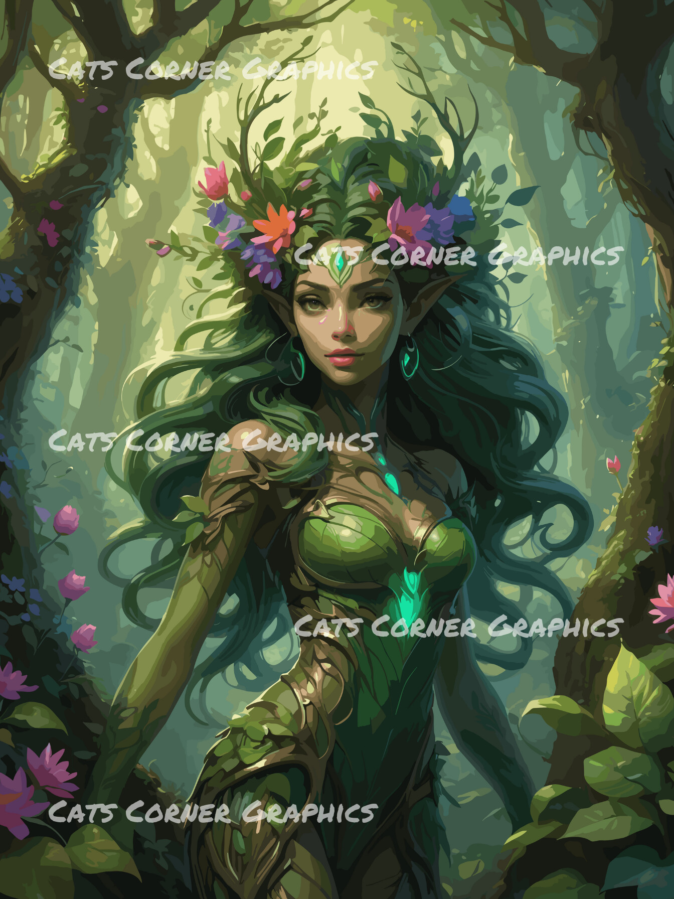 Cat - Forest Nymph