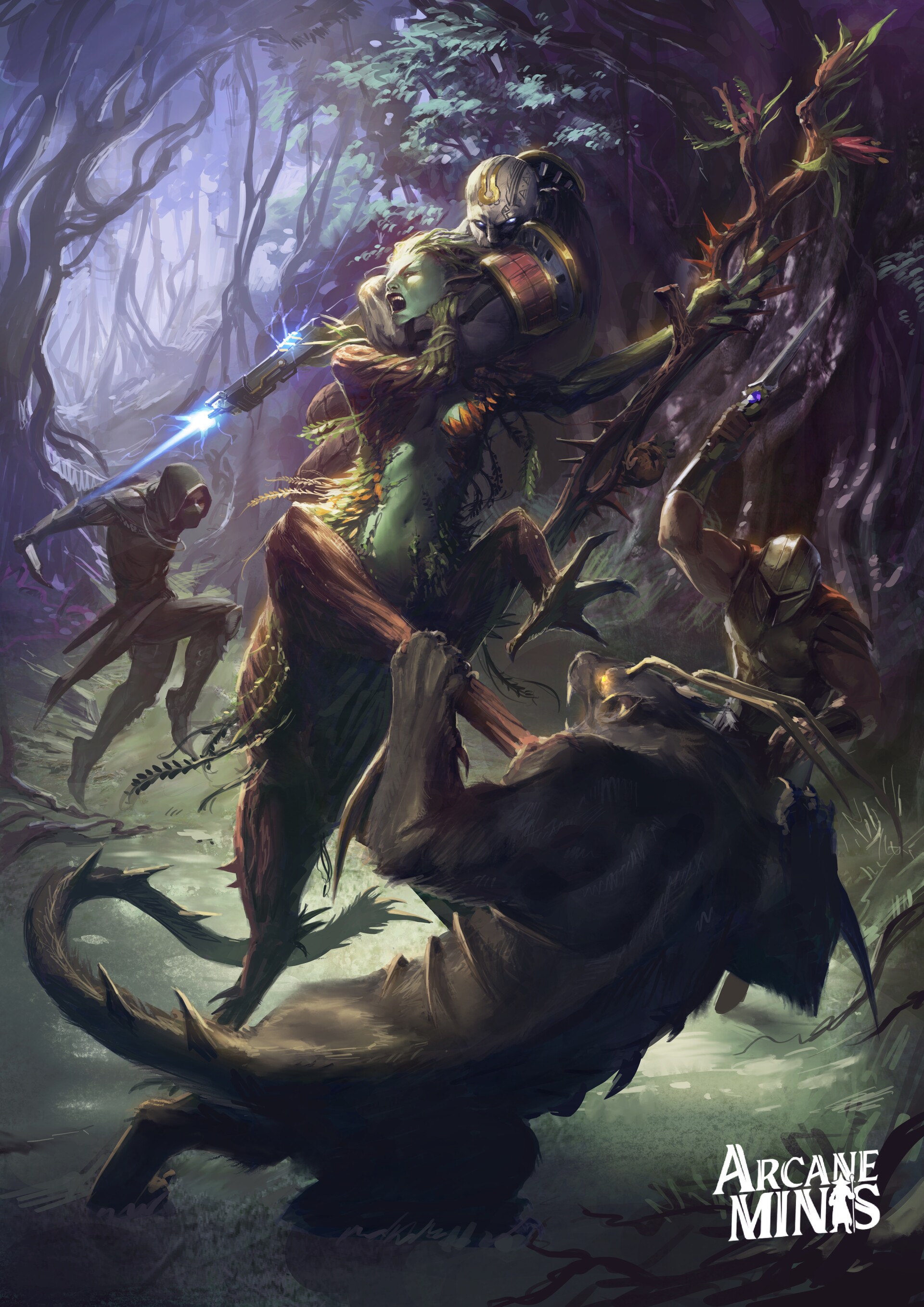 ArtStation - Hunter Encounter