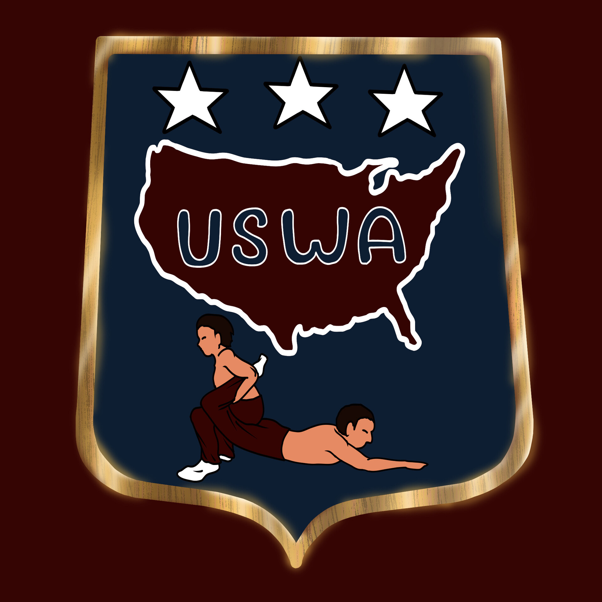 ArtStation - USWA Logo