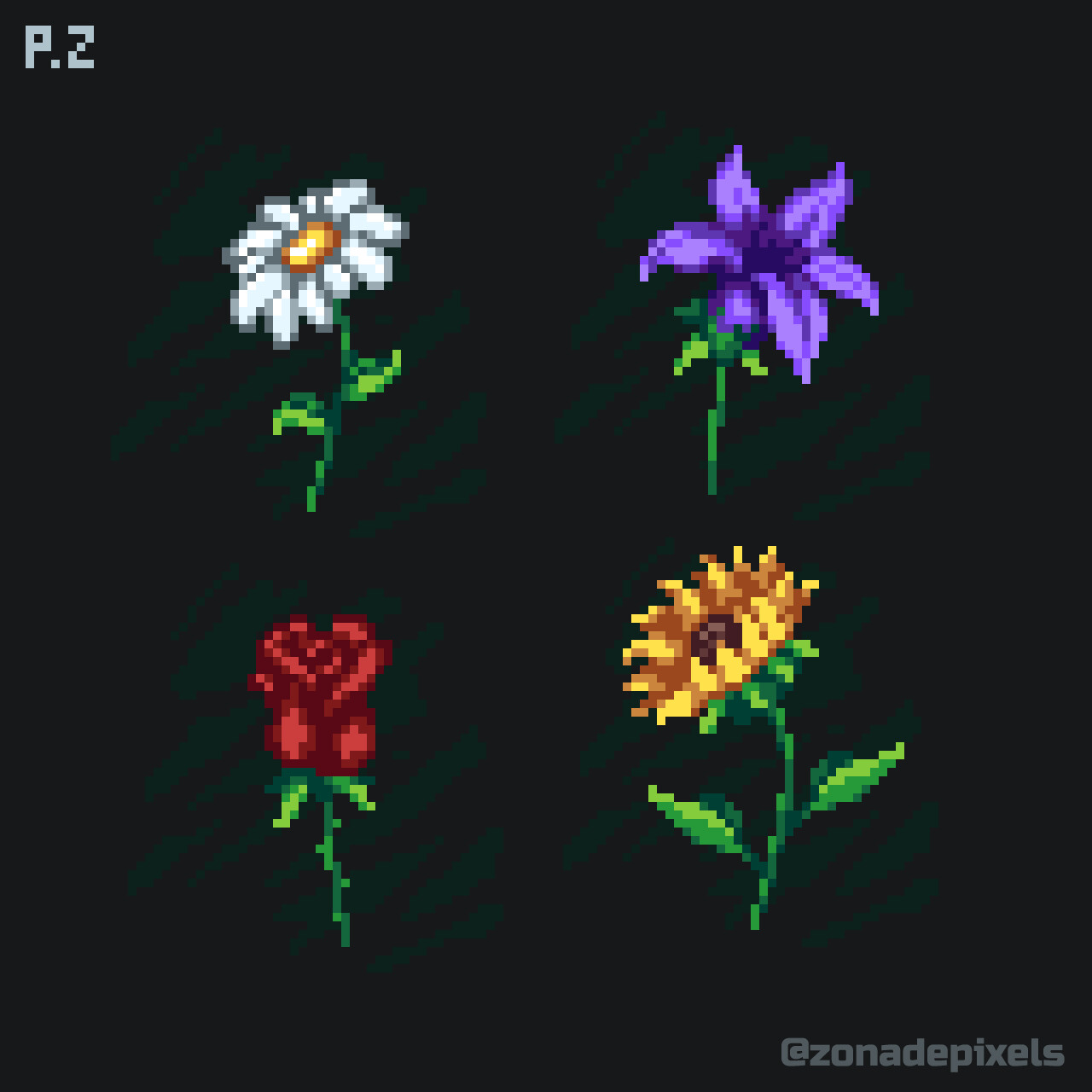 ArtStation - Flowers 🌻🌹