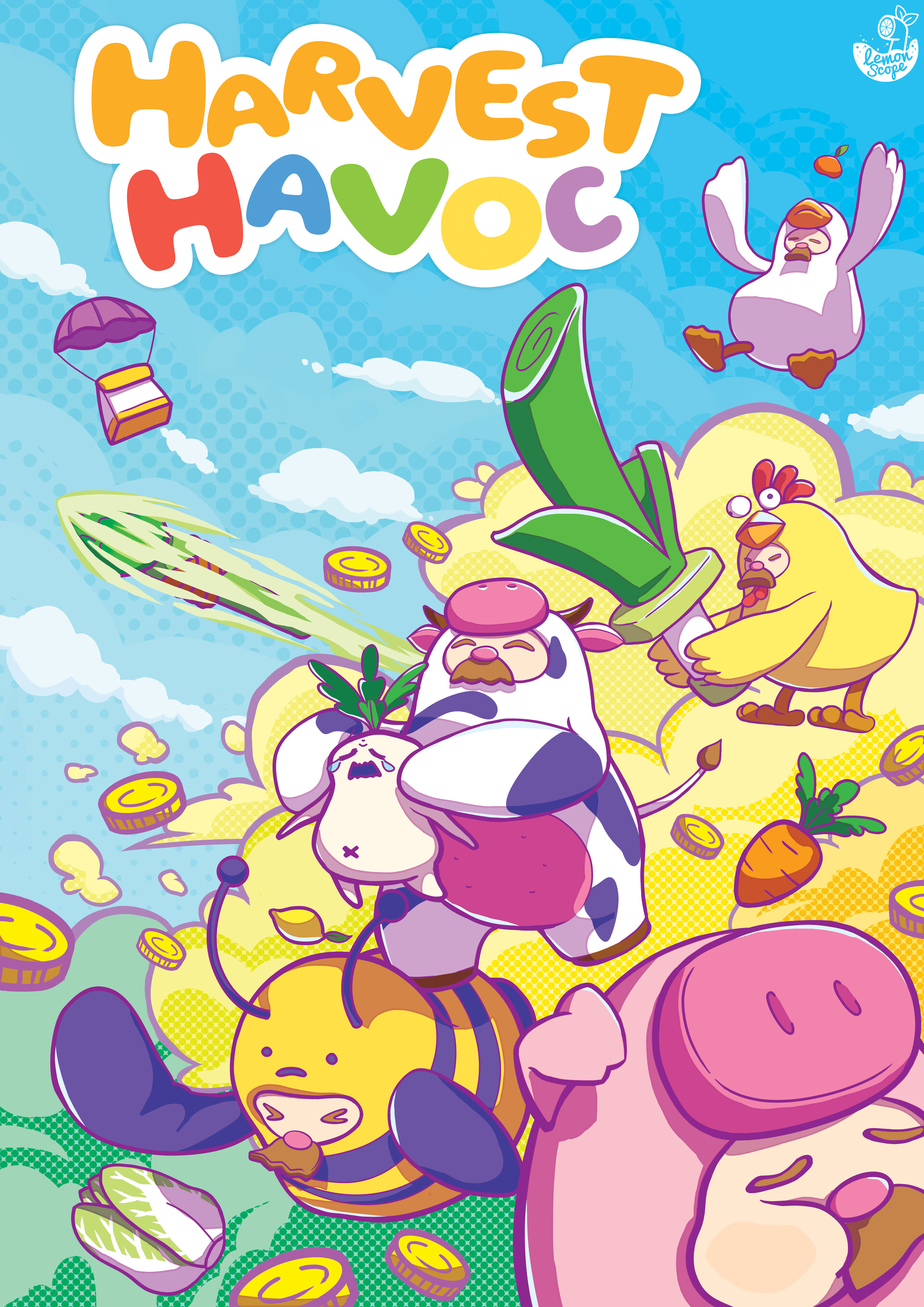 ArtStation - Harvest Havoc Illustration