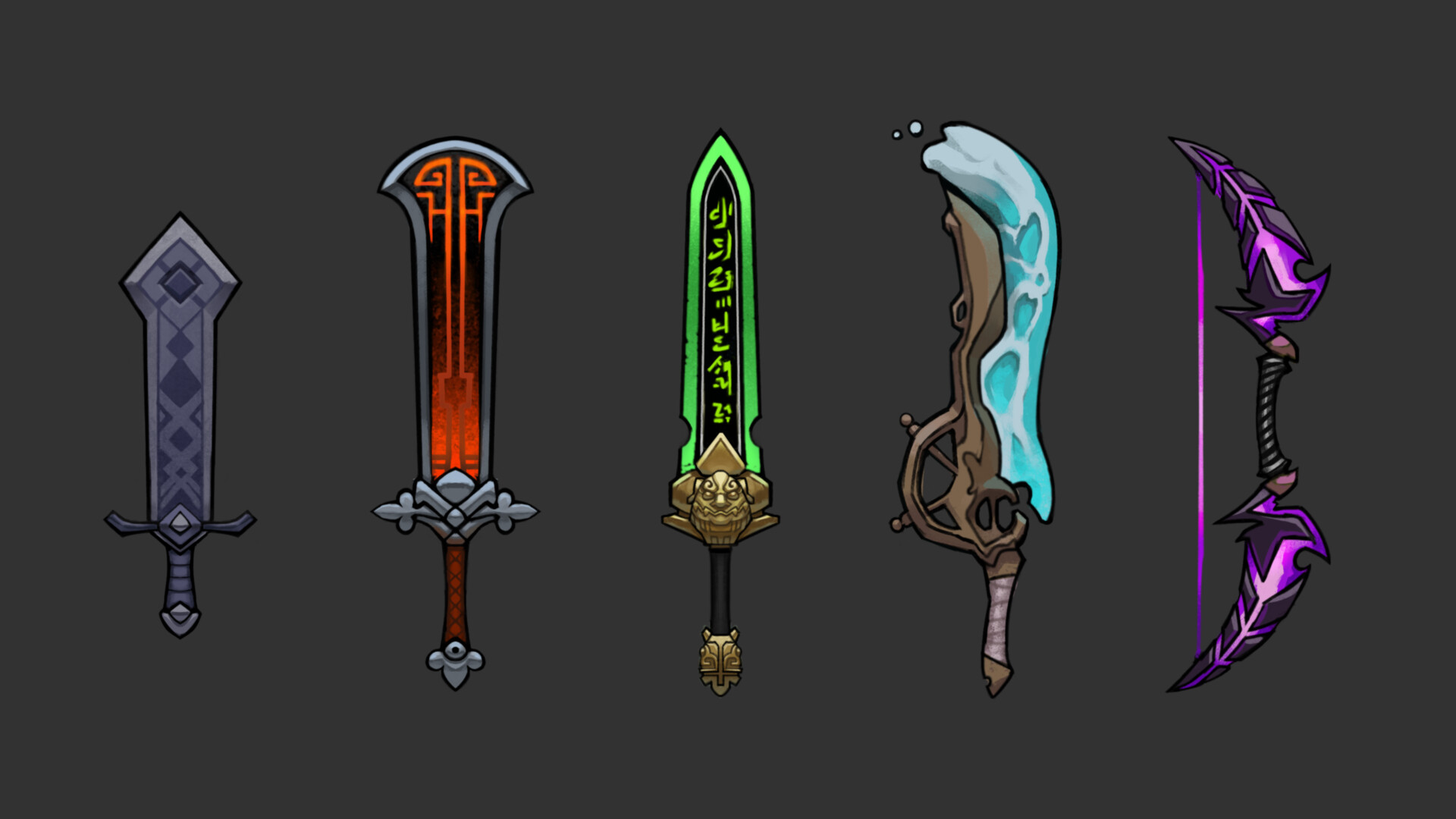 ArtStation - Weapon Sketches