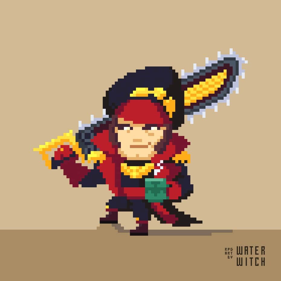 ArtStation - Commissar Ciaphas Cain